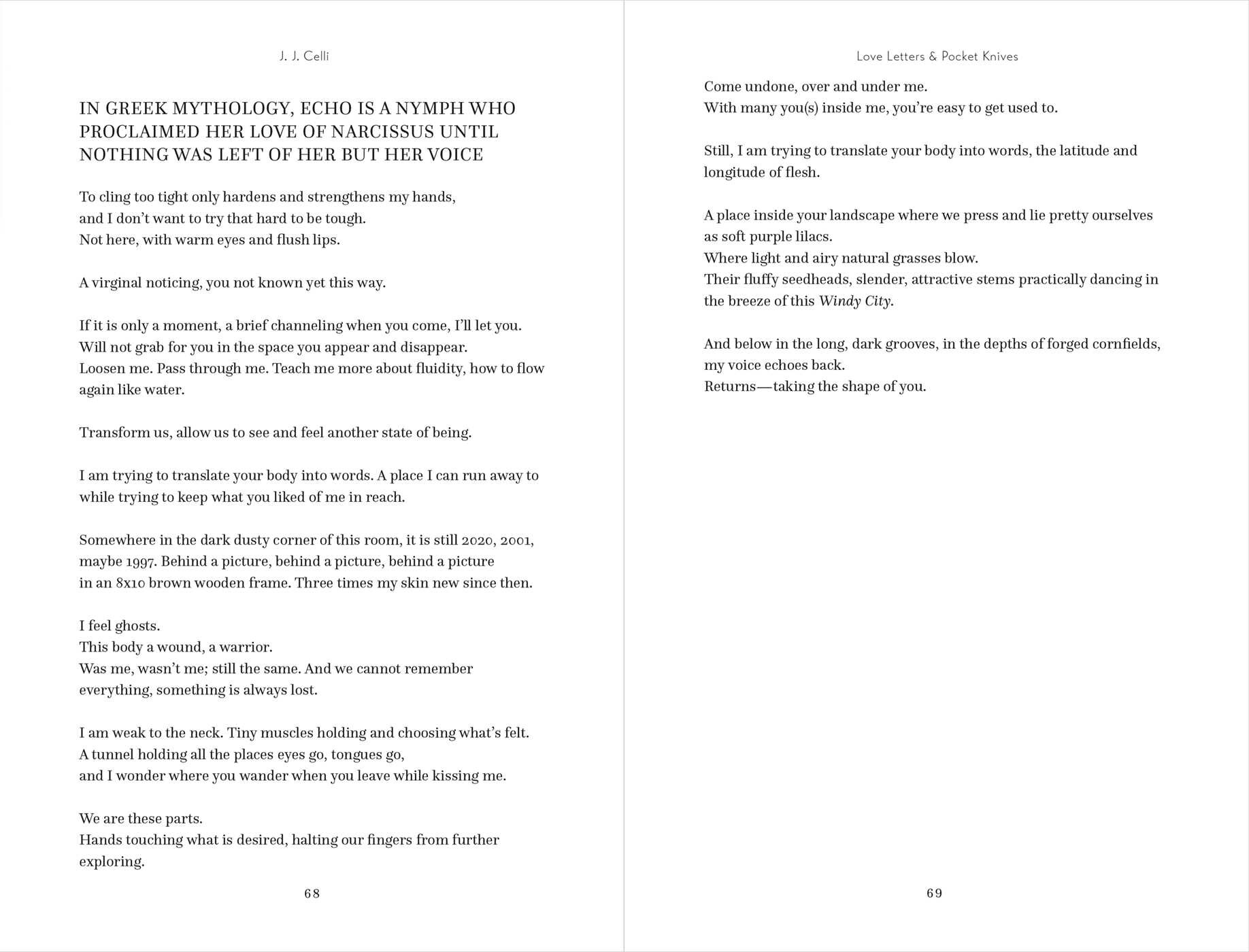 Love Letters and Pocket Knives | Book by J.J. Celli | Official ...