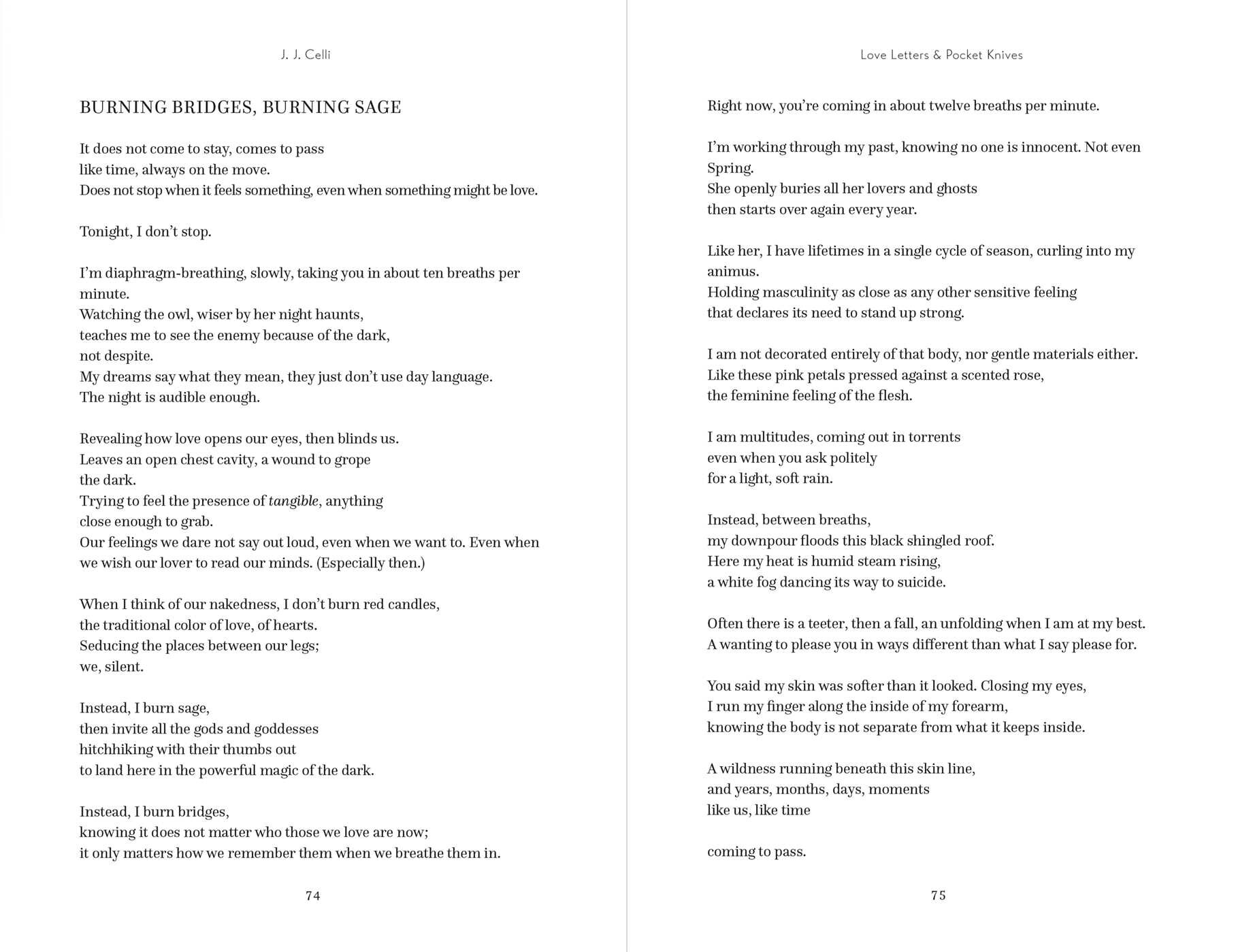 Love Letters and Pocket Knives | Book by J.J. Celli | Official ...