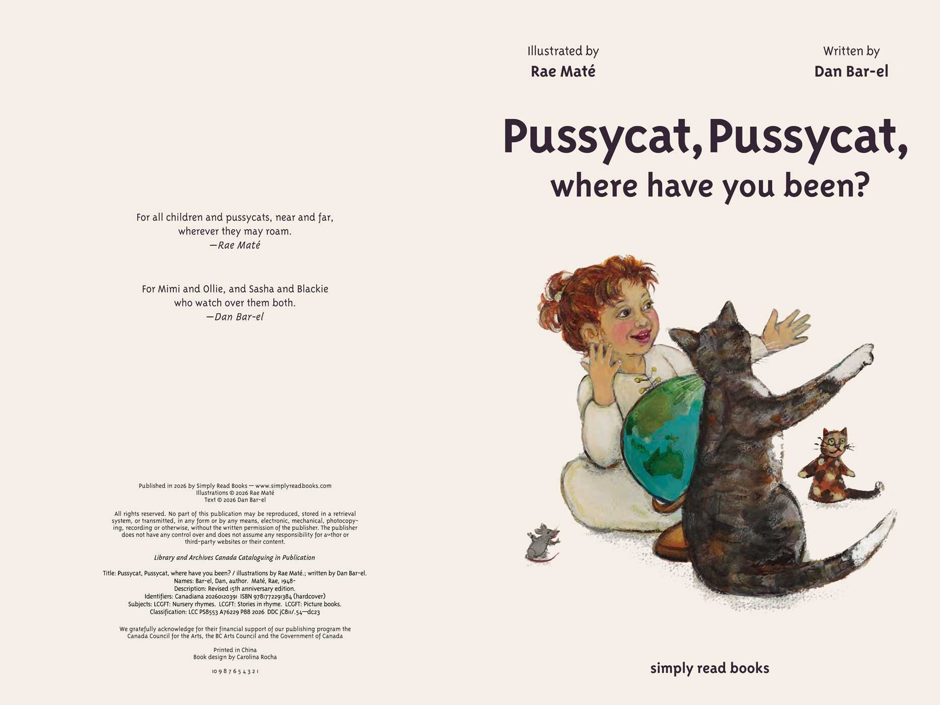 Pussycat, Pussycat, Where Have You Been? | Book by Dan Bar-el, Rae Maté ...