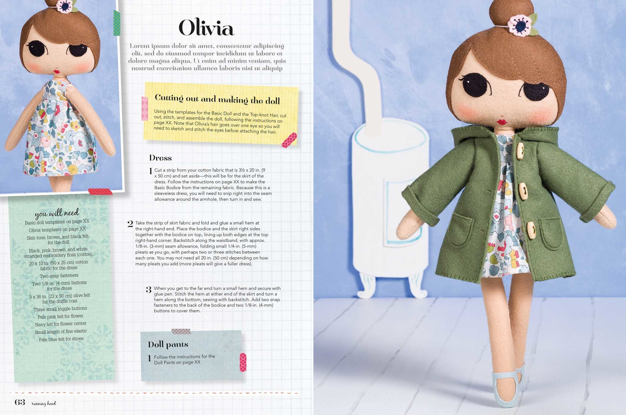 Sew Your Own Dolls | Book by Louise Kelly | Official Publisher Page ...