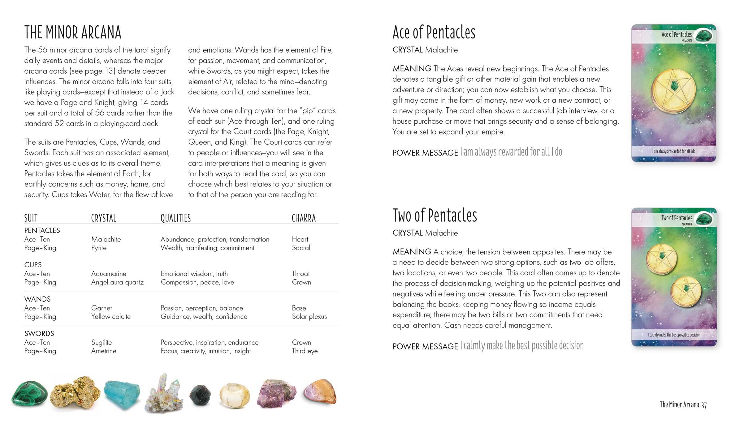 The Crystal Power Tarot - Book Summary & Video | Official Publisher ...