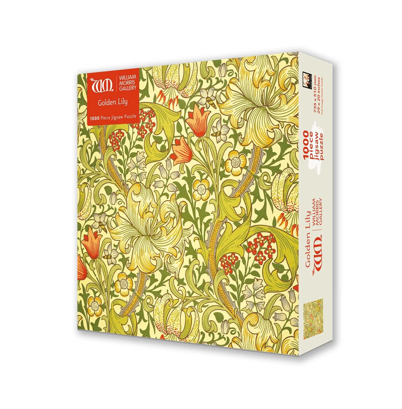 Adult Jigsaw Puzzle William Morris Gallery: Golden Lily - Book Summary ...