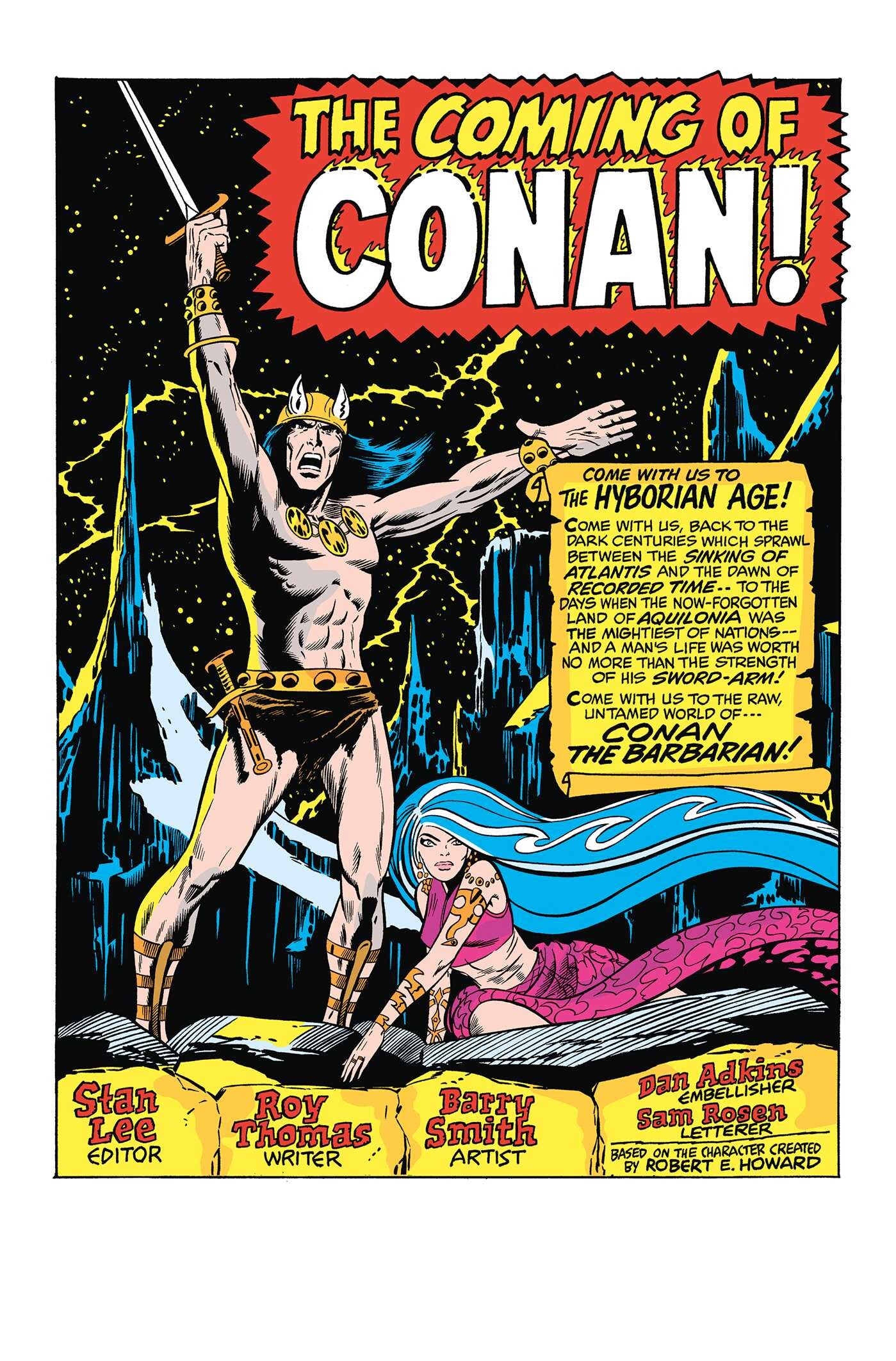 Conan The Barbarian: The Original Comics Omnibus Vol.1 | Book by Roy ...
