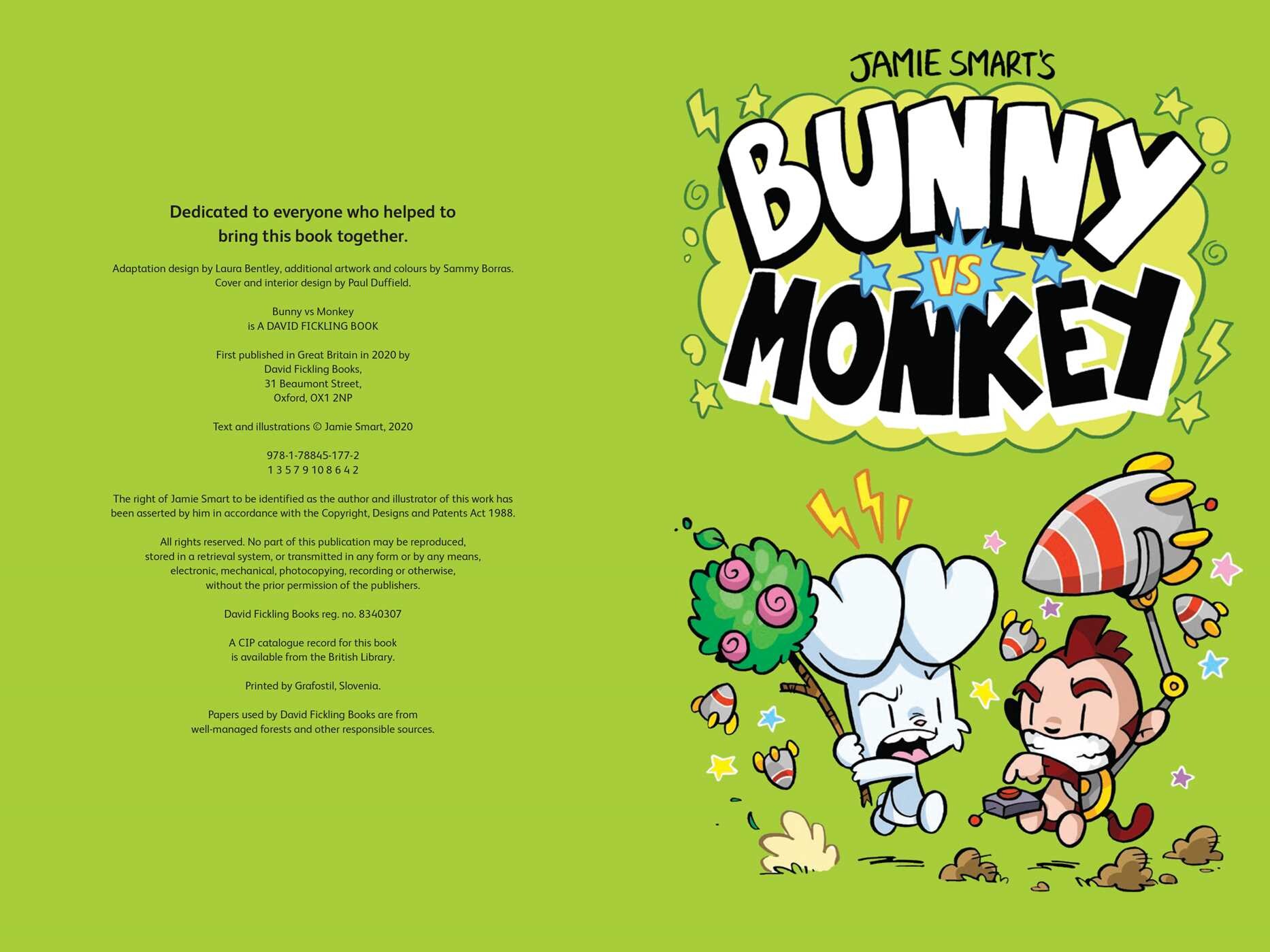 Bunny vs Monkey | Book by Jamie Smart | Official Publisher Page | Simon ...
