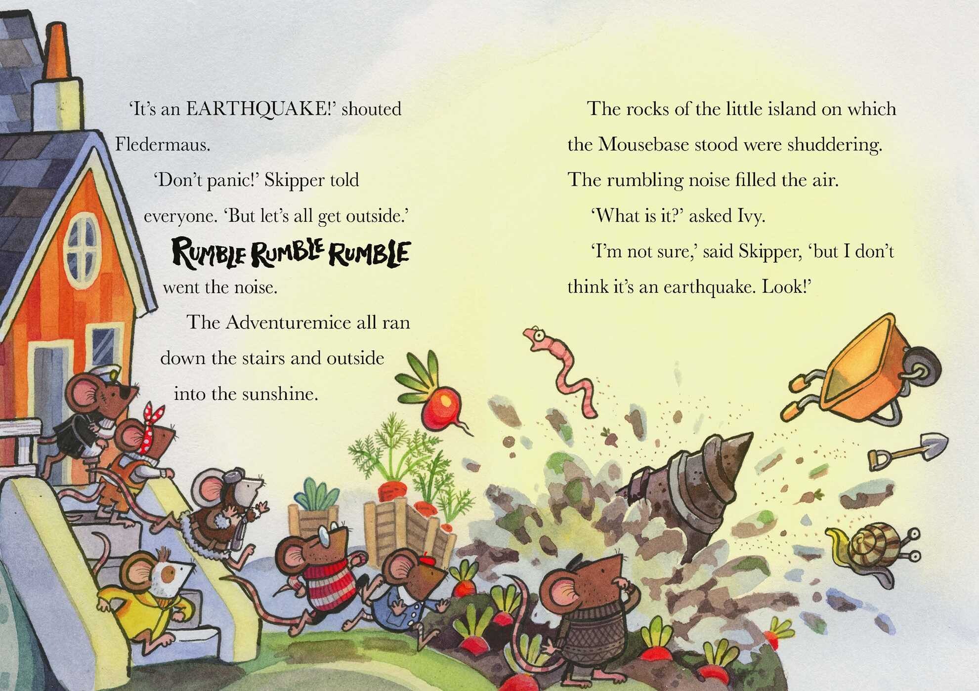 Adventuremice 7: Mousehole to the Centre of the Earth | Book by Philip ...