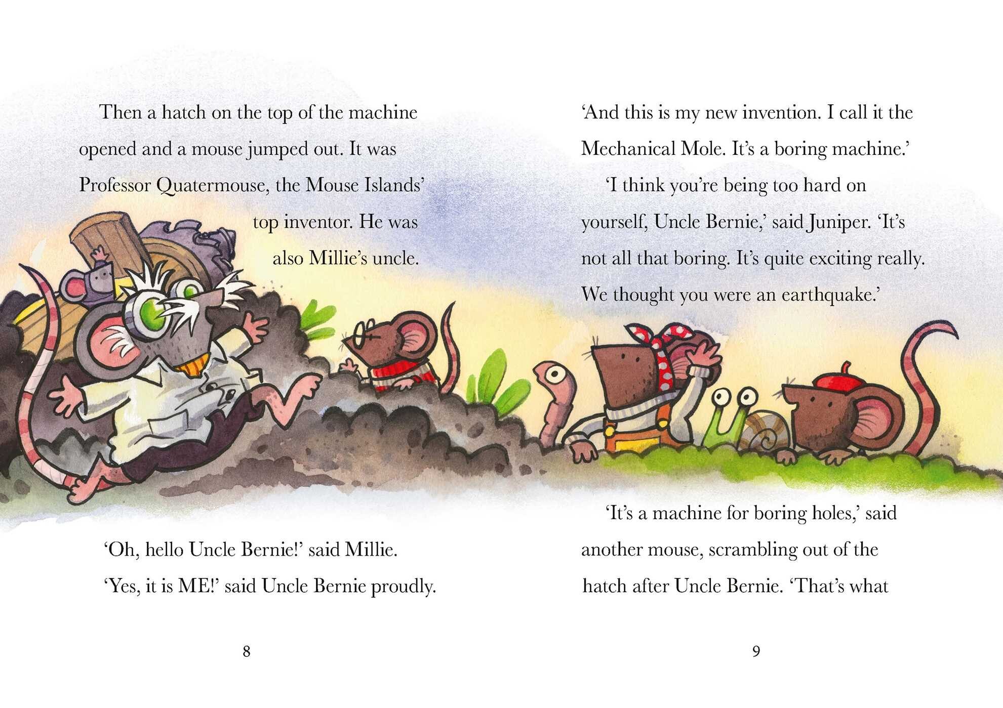 Adventuremice 7: Mousehole to the Centre of the Earth | Book by Philip ...