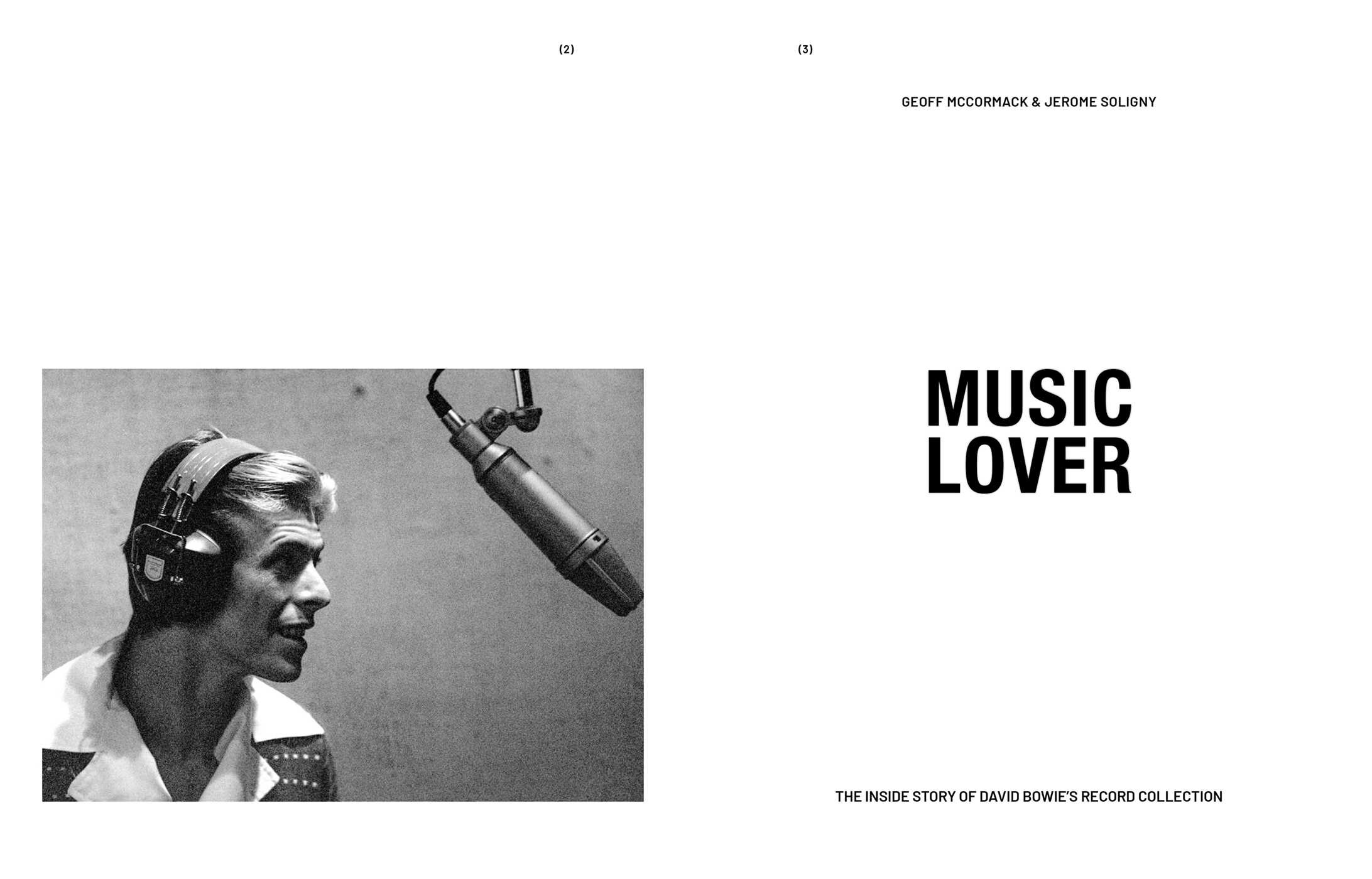 David Bowie: Music Lover | Book by Geoff McCormack, Jérôme Soligny ...