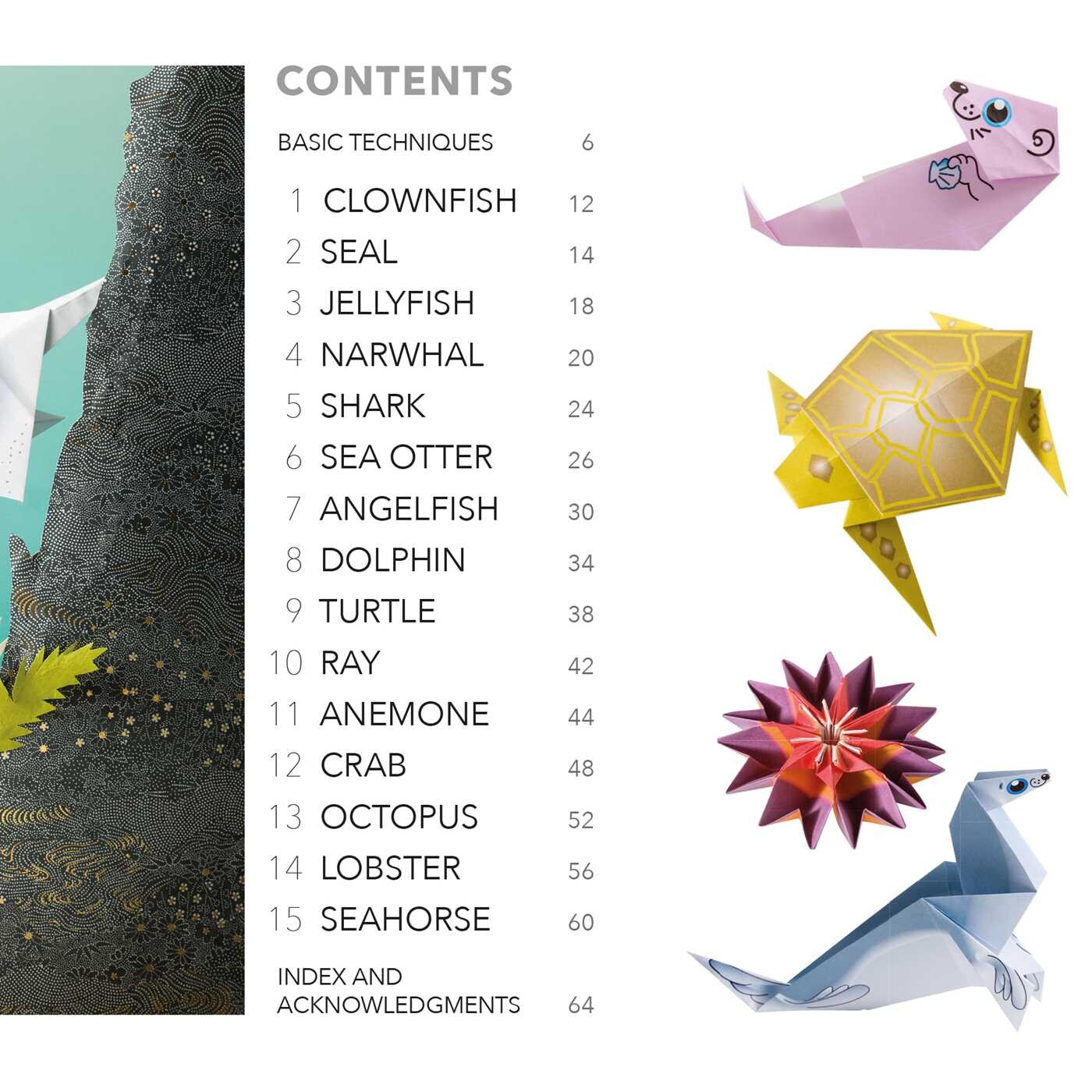 Origami Sea Animals - Book Summary & Video | Official Publisher Page ...