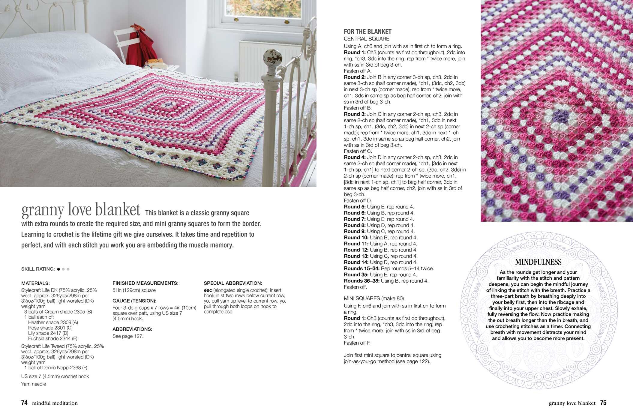 Crochet for Mindfulness: 35 patterns to make | Book by Emma Leith ...