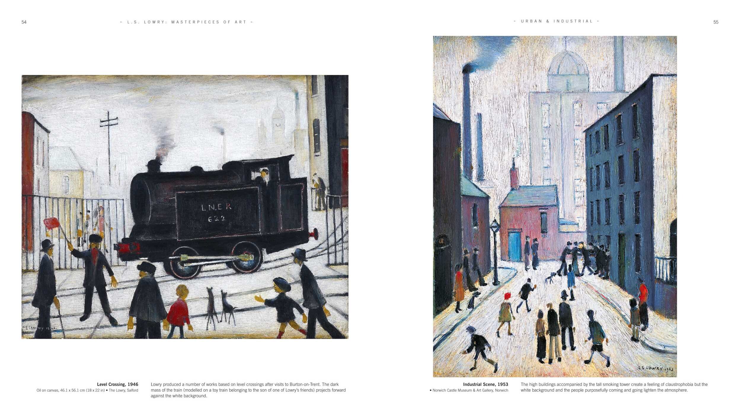 L.S. Lowry Masterpieces of Art | Book by Susan Grange | Official ...