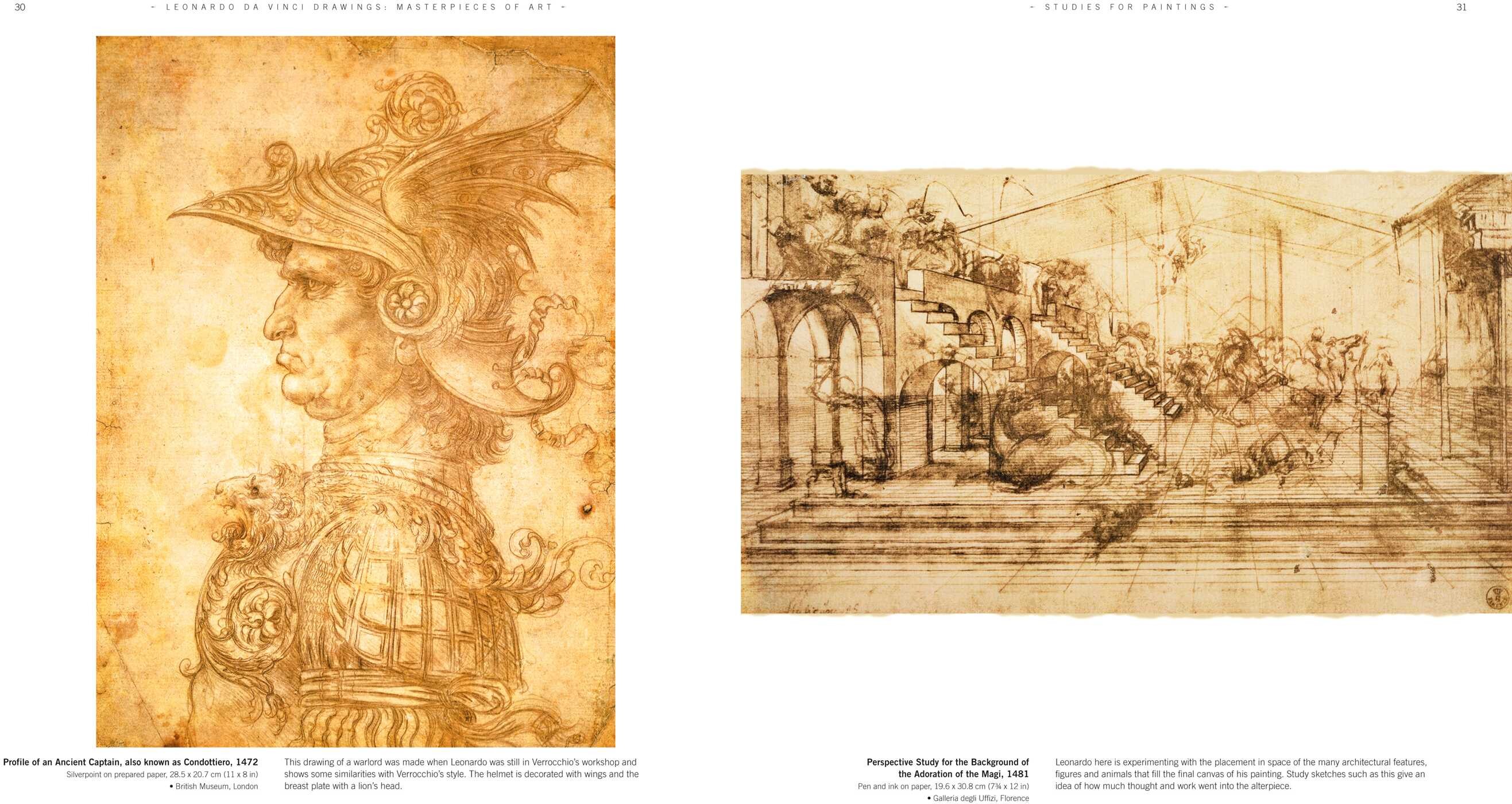 Leonardo da Vinci Drawings Masterpieces of Art | Book by Susan Grange ...