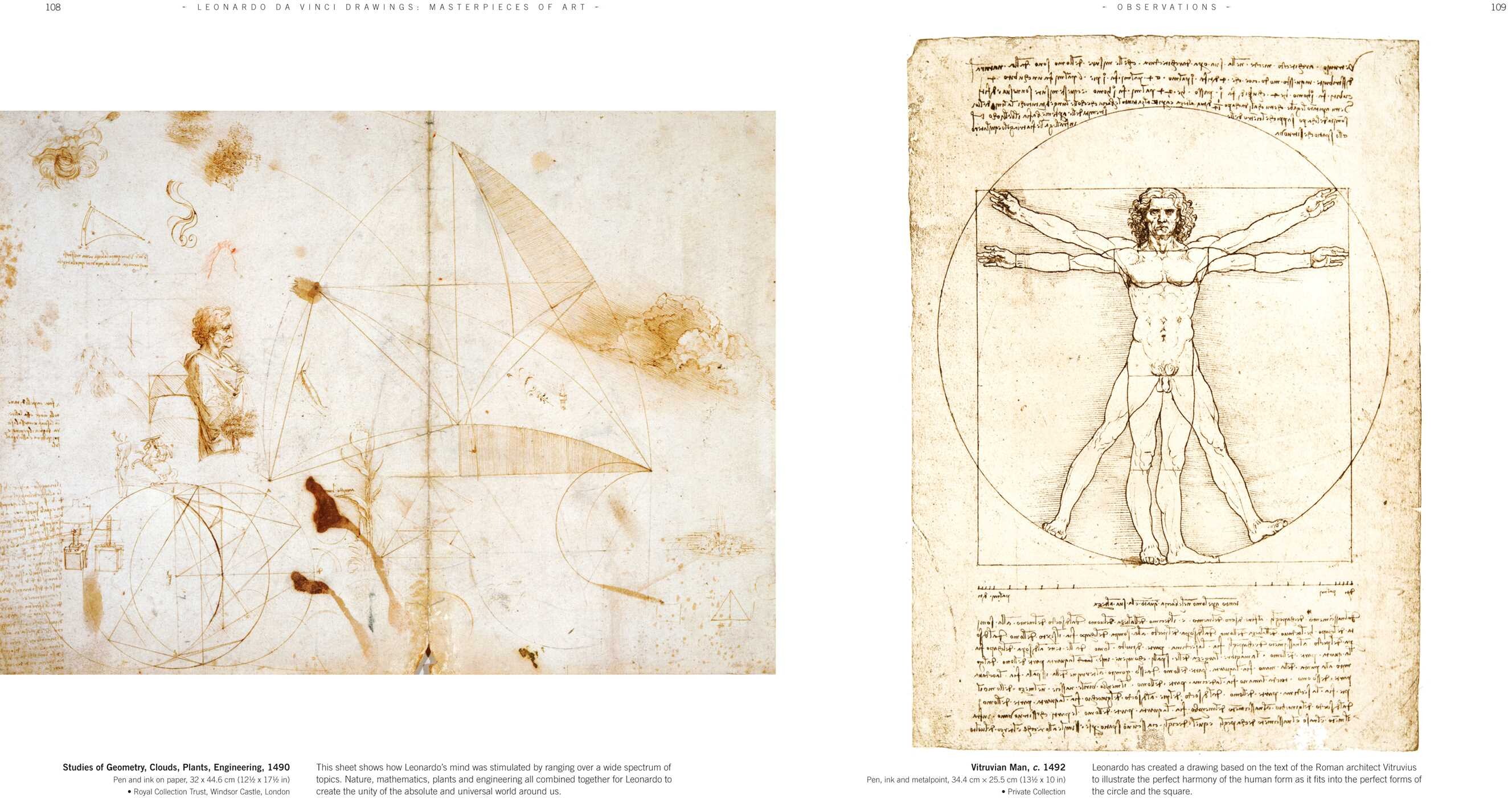 Leonardo da Vinci Drawings Masterpieces of Art | Book by Susan Grange ...