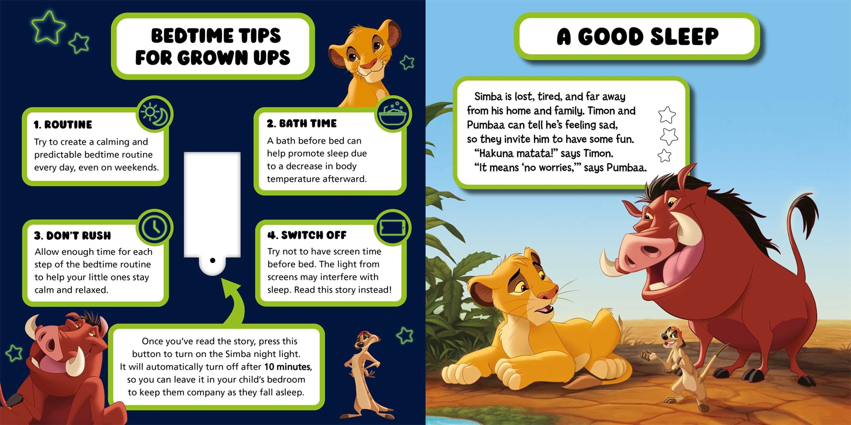 Disney Lion King: A Night-Light Tale | Book by IglooBooks | Official ...