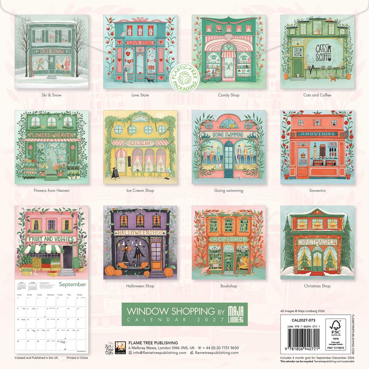 Maja Lindberg Wall Calendar 2027 (Art Calendar) - Book Summary & Video ...