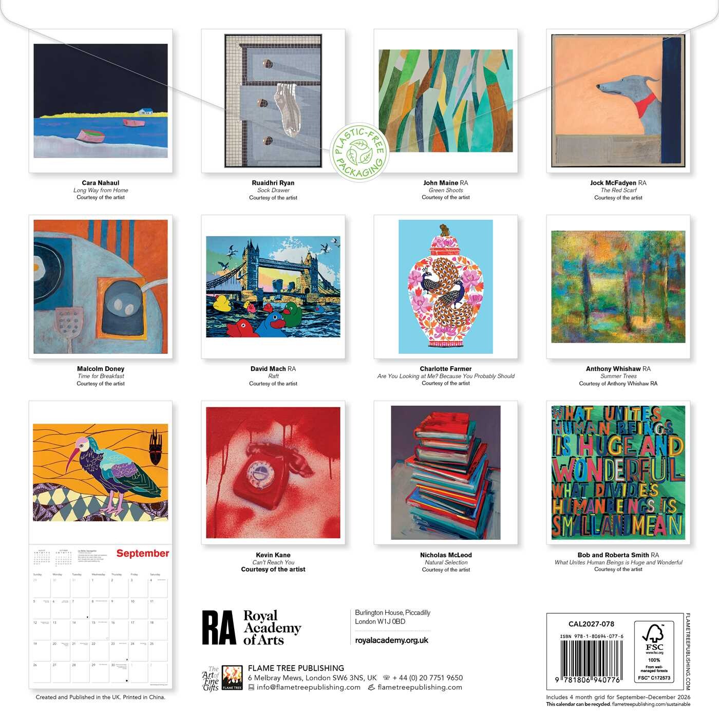 Royal Academy of Arts Wall Calendar 2027 (Art Calendar) - Book Summary ...