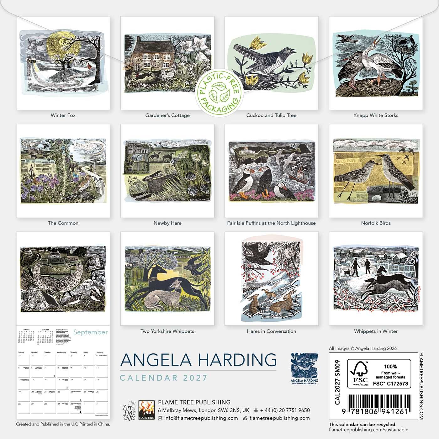 Angela Harding Mini Wall calendar 2027 (Art Calendar) - Book Summary ...