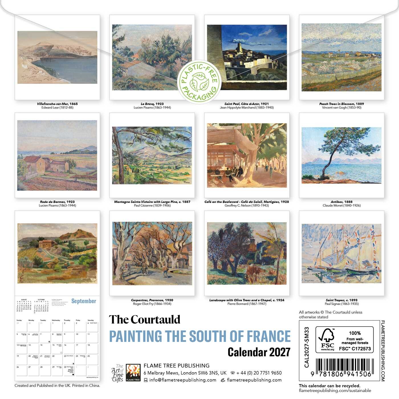 The Courtauld: Painting the South of France Mini Wall Calendar 2027 ...
