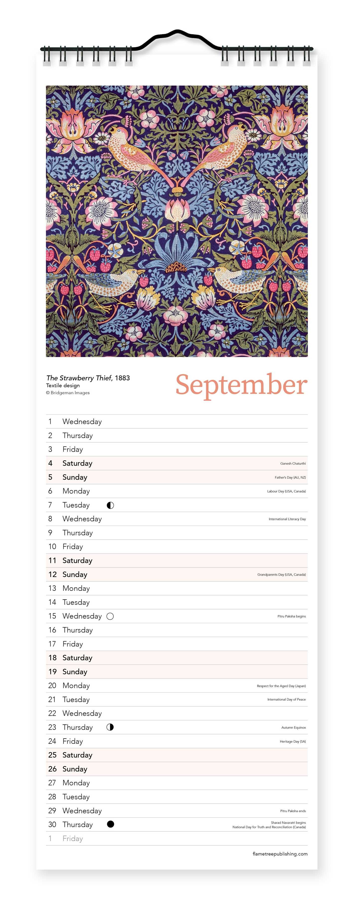 William Morris Slim Calendar 2027 (Art Calendar) - Book Summary & Video ...