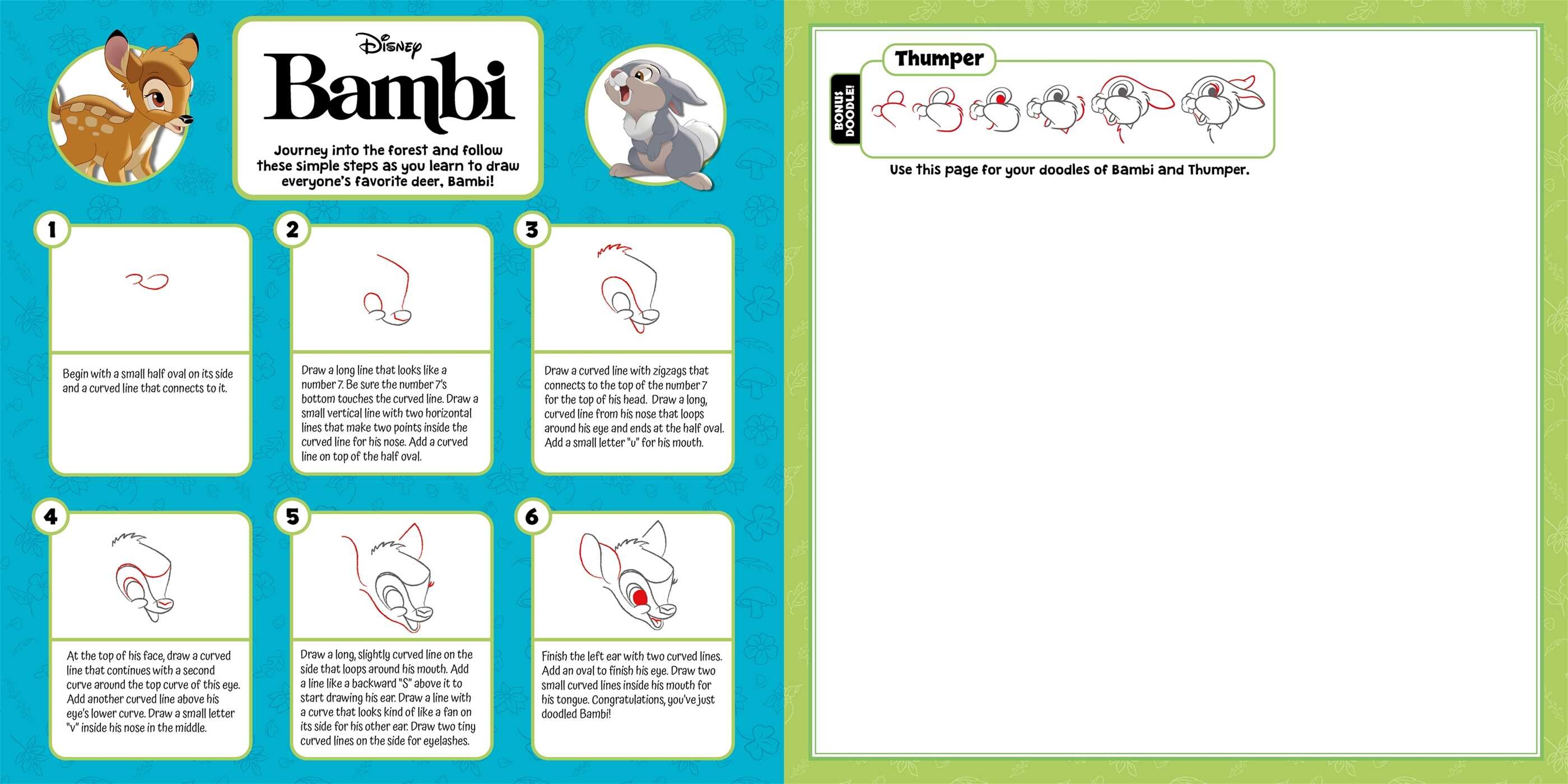 Disney Doodles: Learn to Draw Favorite Disney Characters - Book Summary ...