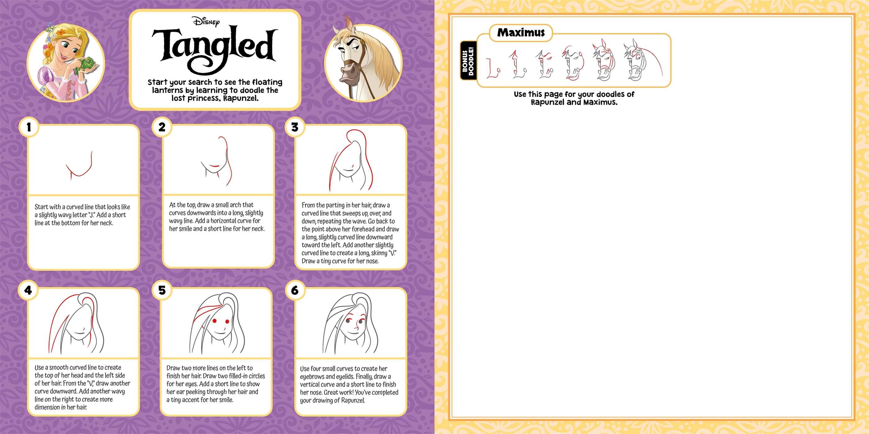 Disney Doodles: Learn to Draw Favorite Disney Characters - Book Summary ...