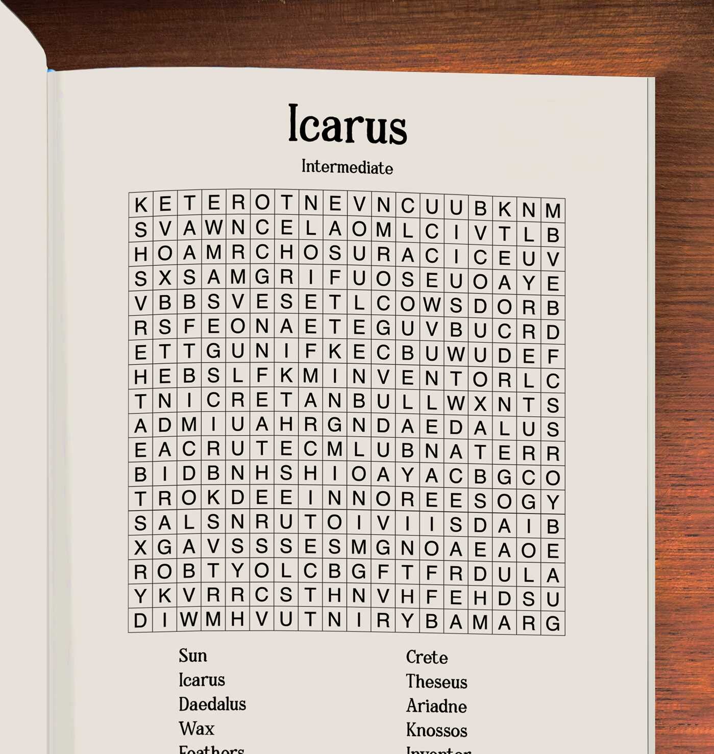 Greek Mythology Word Search | Book by Alex Wells, Flame Tree Studio ...