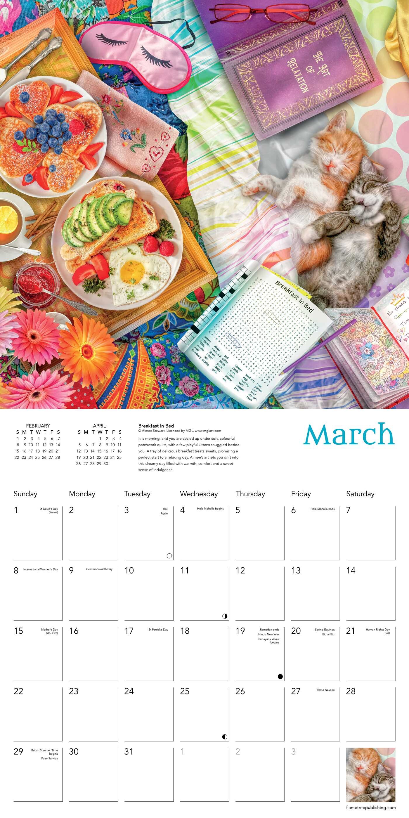Aimee Stewart Wall Calendar 2026 (Art Calendar) - Book Summary & Video ...