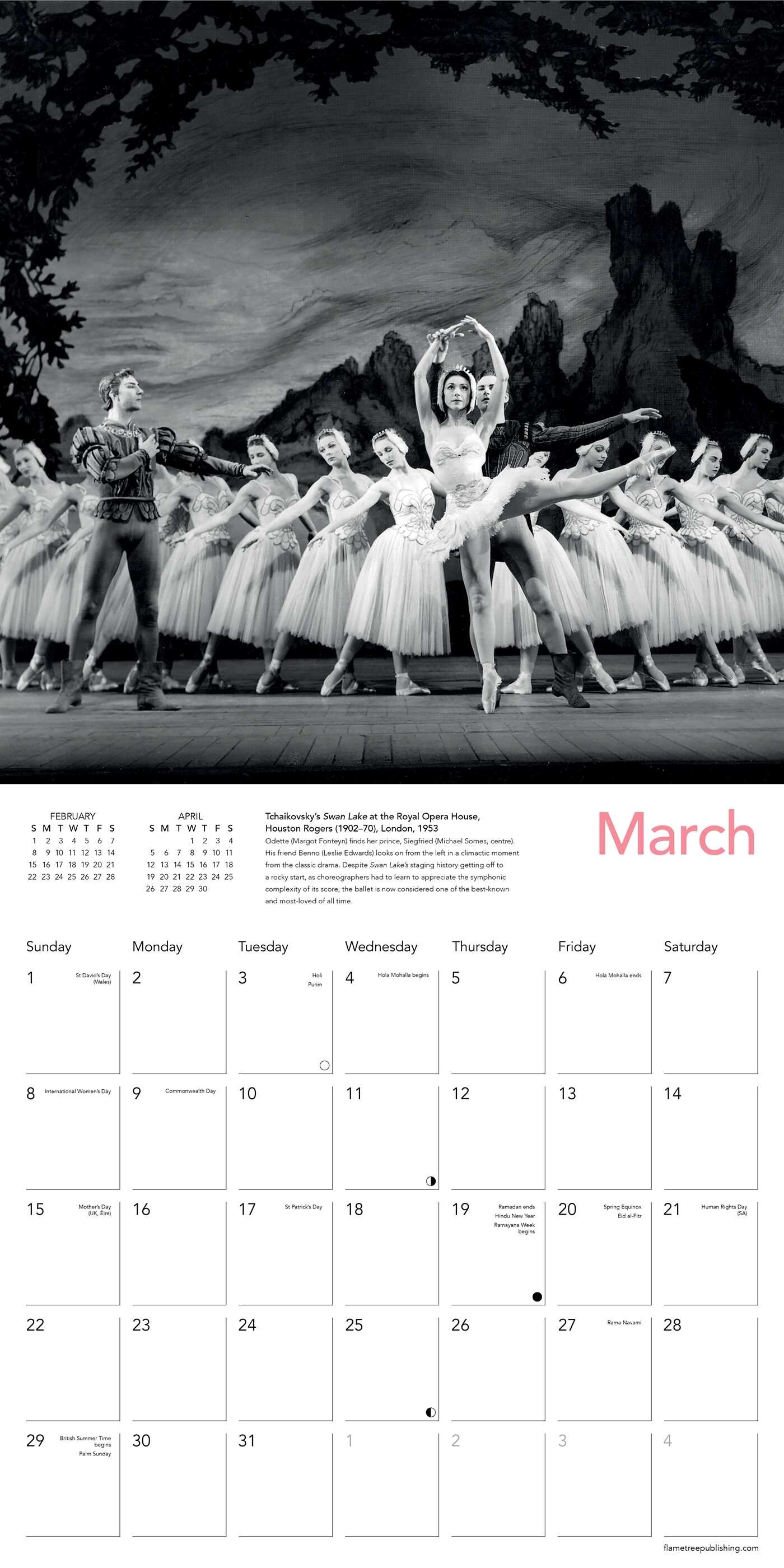 V&A: Ballet Wall Calendar 2026 (Art Calendar) - Book Summary & Video ...