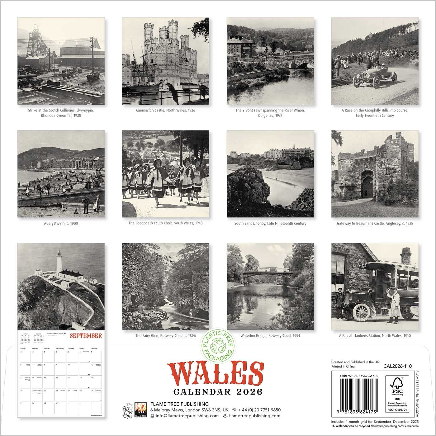 Wales Heritage Wall Calendar 2026 (Art Calendar) - Book Summary & Video ...
