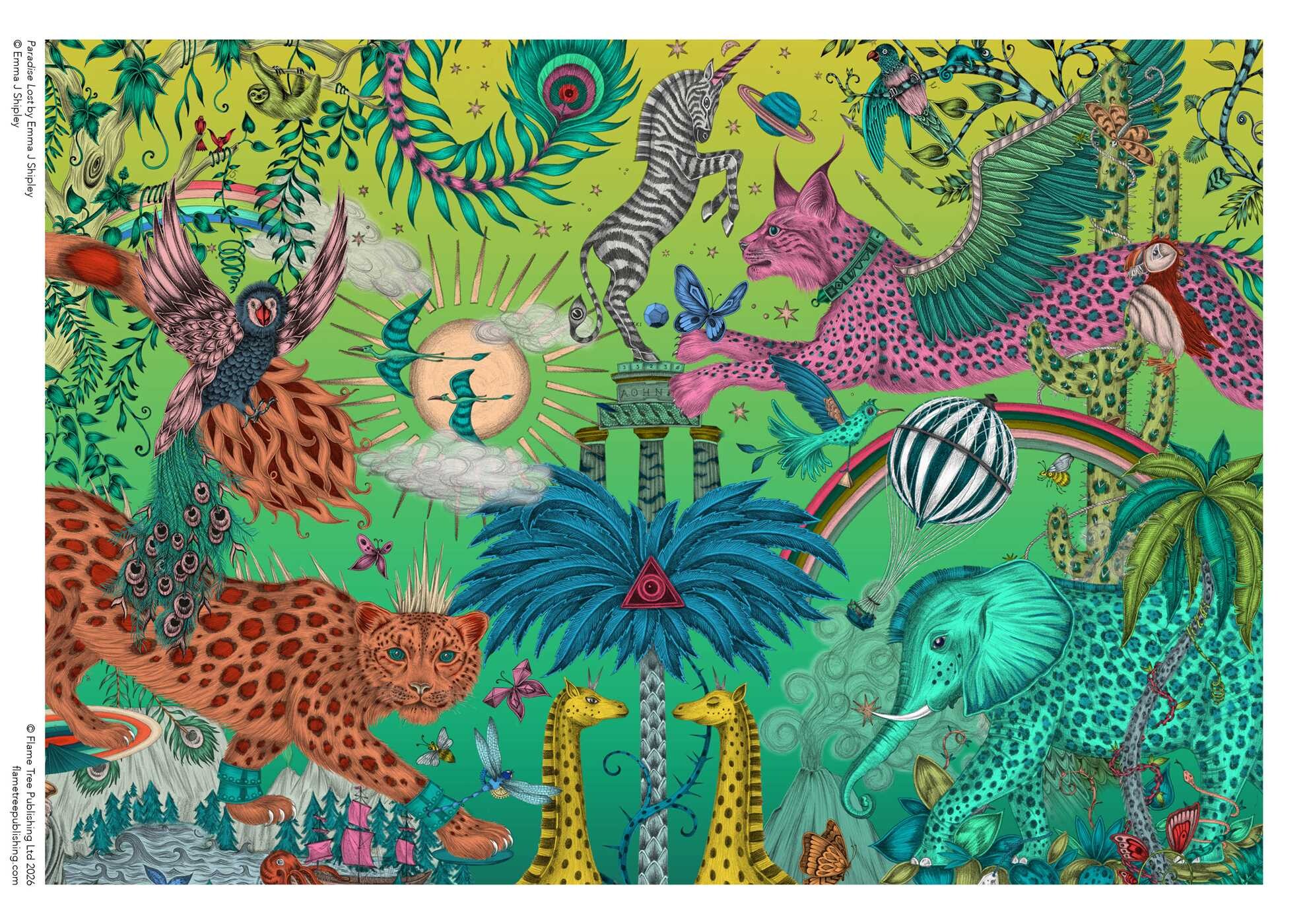 Adult Sustainable Jigsaw Puzzle Emma J Shipley: Paradise Lost - Book ...