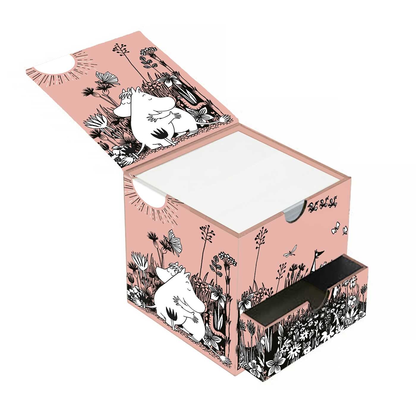 Moomin Love Flame Tree Memo Box with Drawer - Book Summary & Video | Official Publisher Page ...