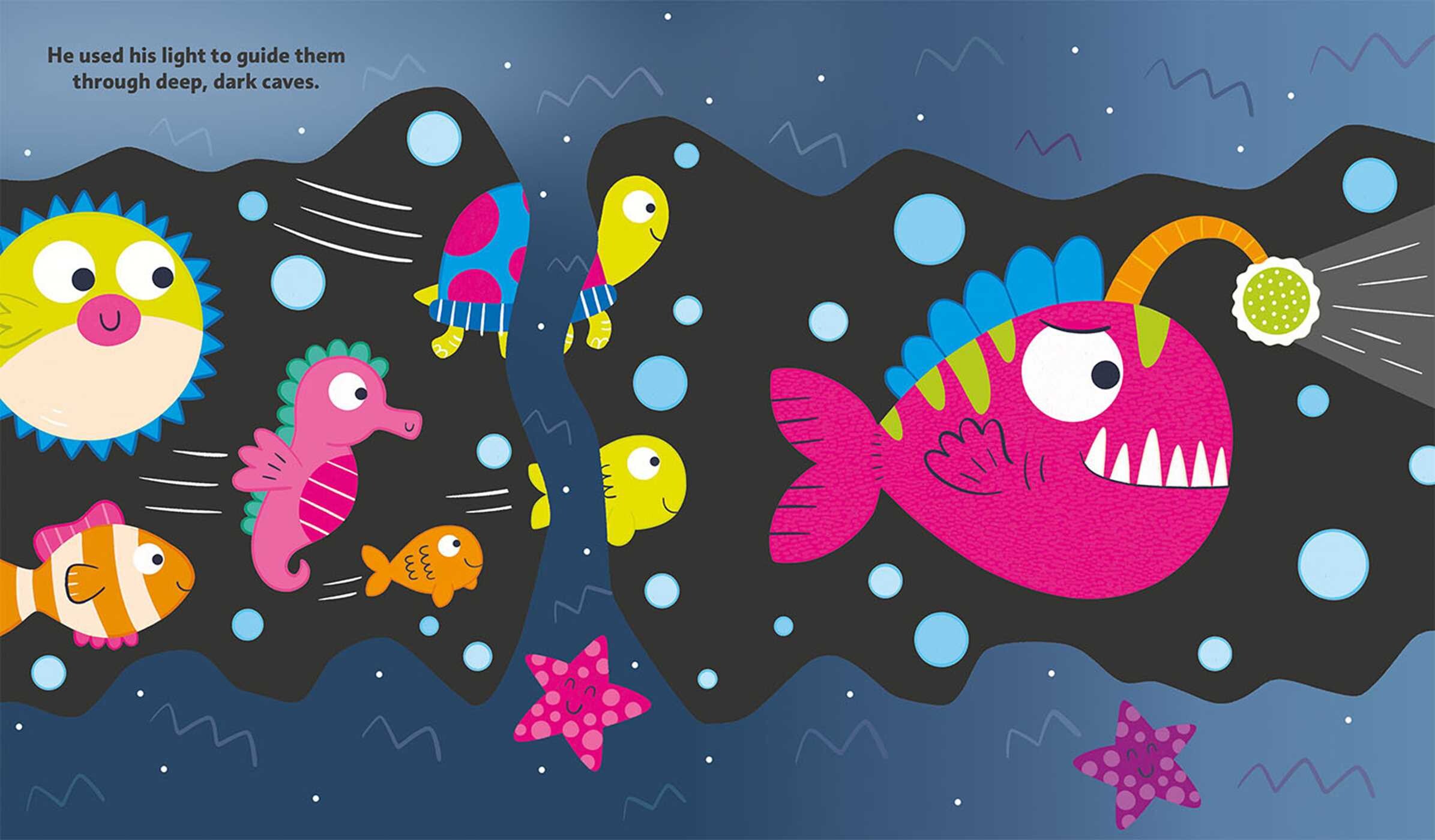 Glow Fish - A glow-in-the-dark story | Book by Seb Davey, Damien Barlow | Official Publisher ...