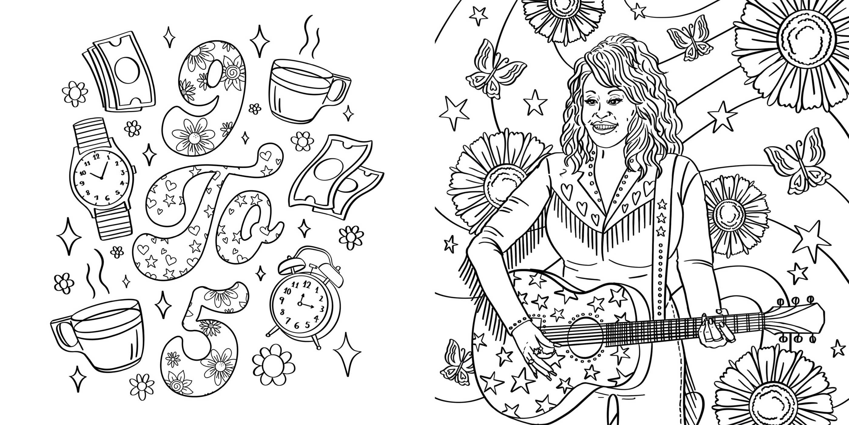 Country Music Coloring Book | Book by IglooBooks, Lucia Gomes Alcaide ...