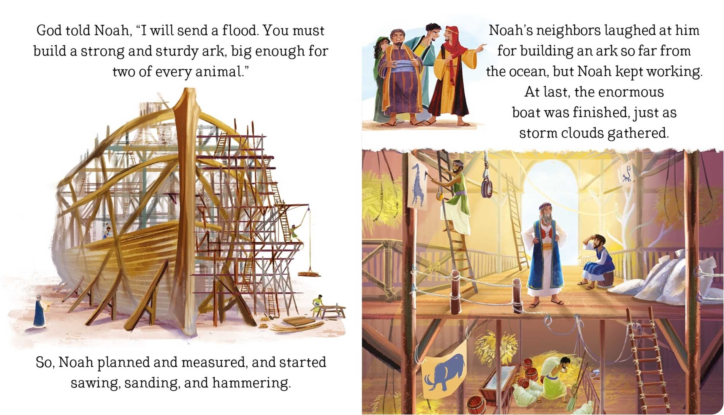 First Bible Stories: Noah's Ark | Book by IglooBooks, Diane Le Feyer ...