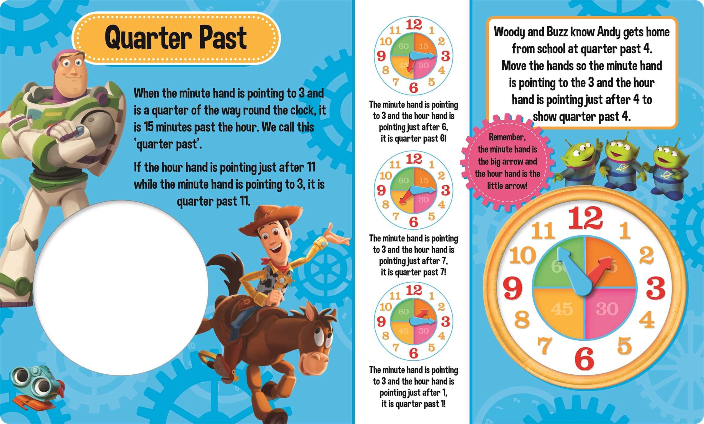 Disney: Tell the Time | Book by IglooBooks, Walt Disney | Official ...