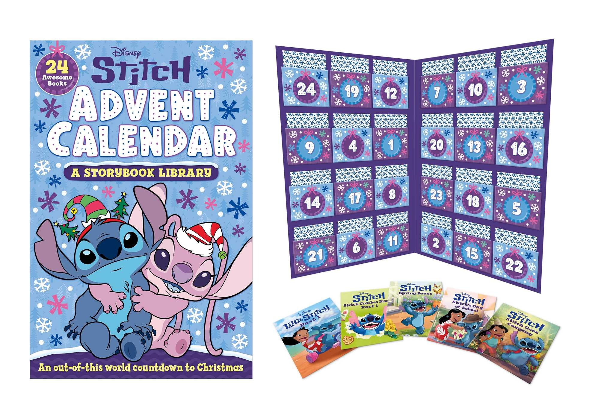 Disney Stitch: Advent Calendar A Storybook Library | Book by IglooBooks ...