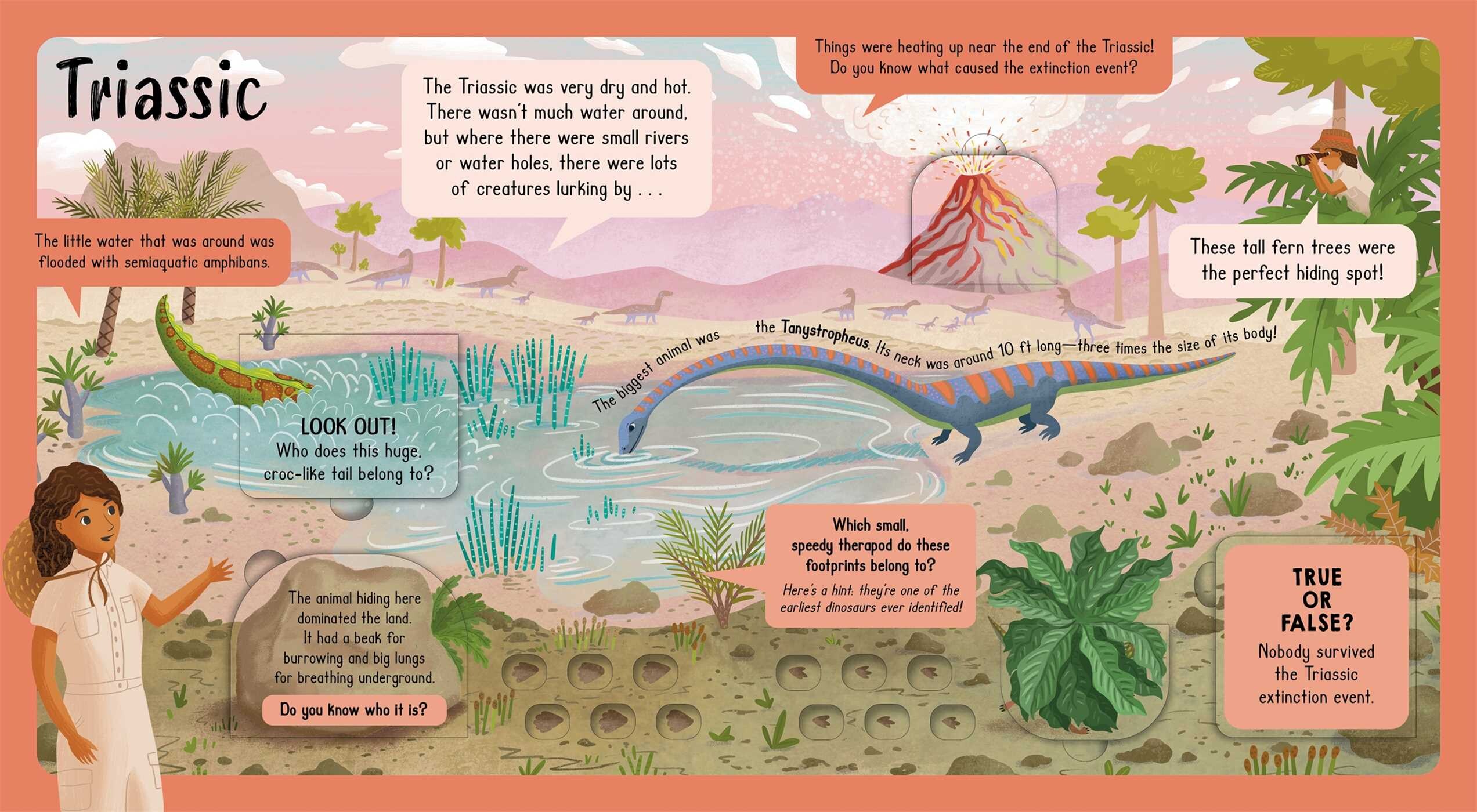 Lift-the-Flap Dinosaur Adventure | Book by IglooBooks, Willow Green ...