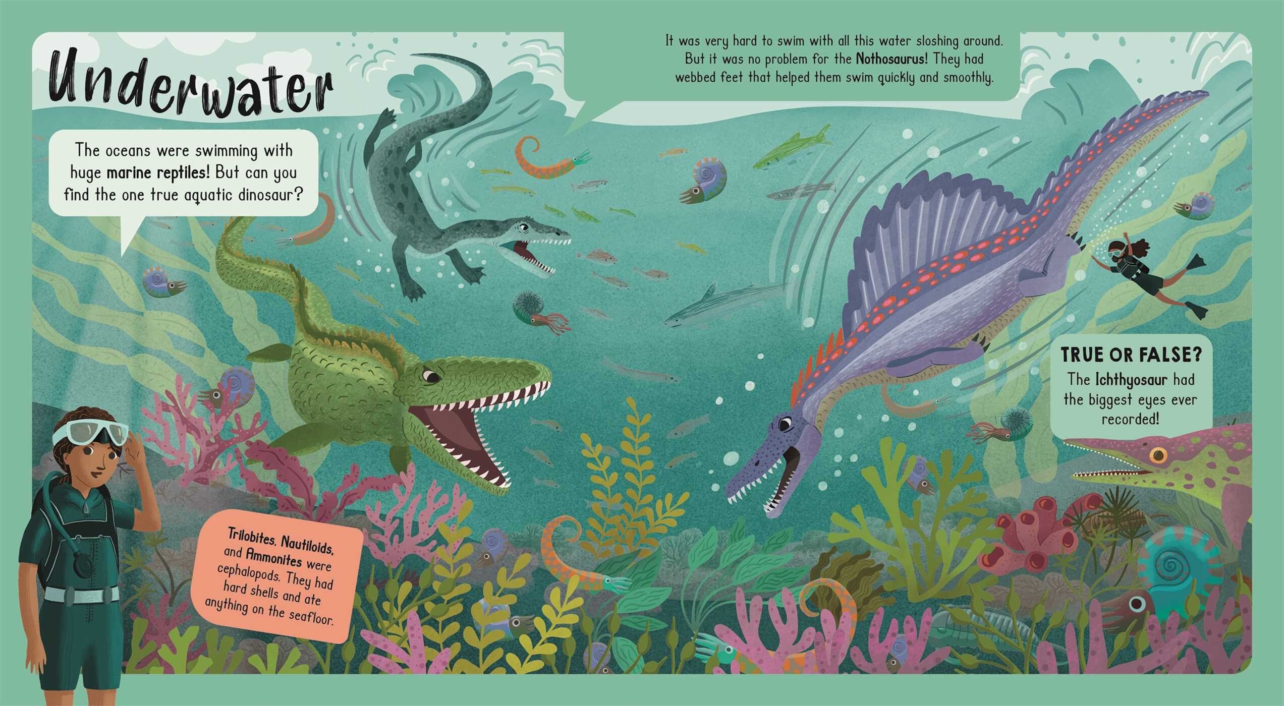 Lift-the-Flap Dinosaur Adventure | Book by IglooBooks, Willow Green ...