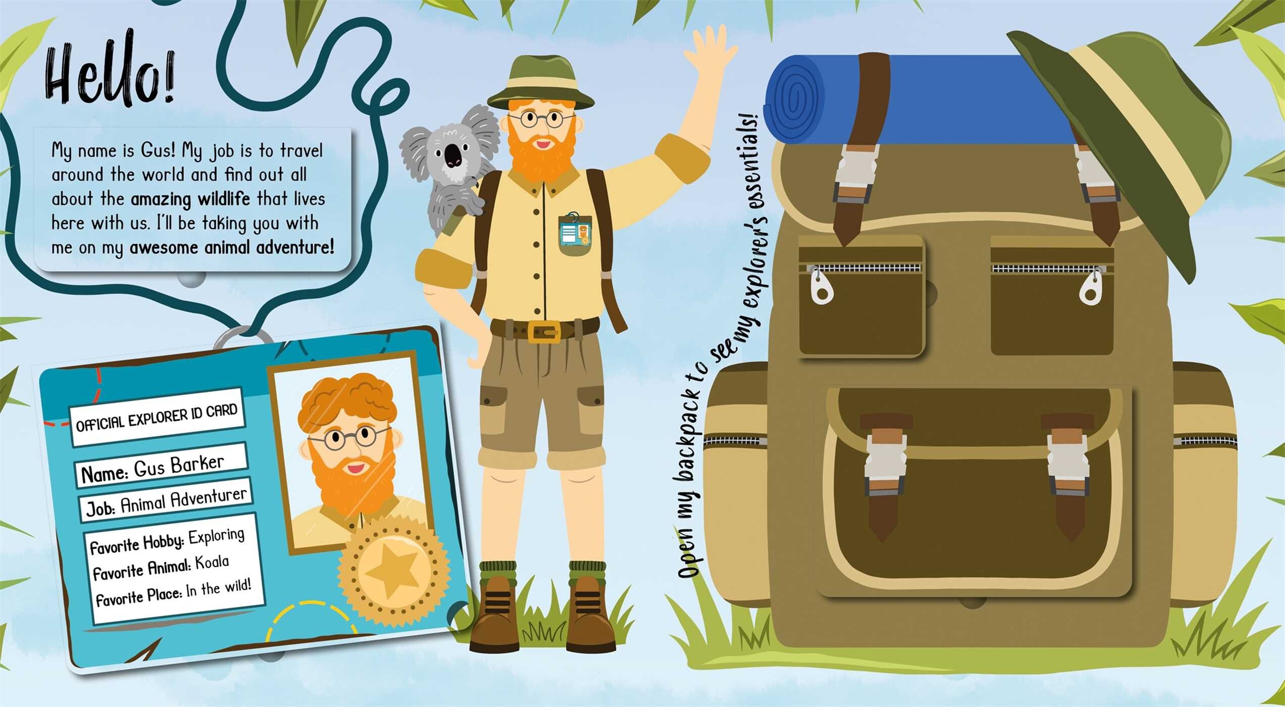 Lift-the-Flap Animal Adventure | Book by IglooBooks, Rose Harkness ...