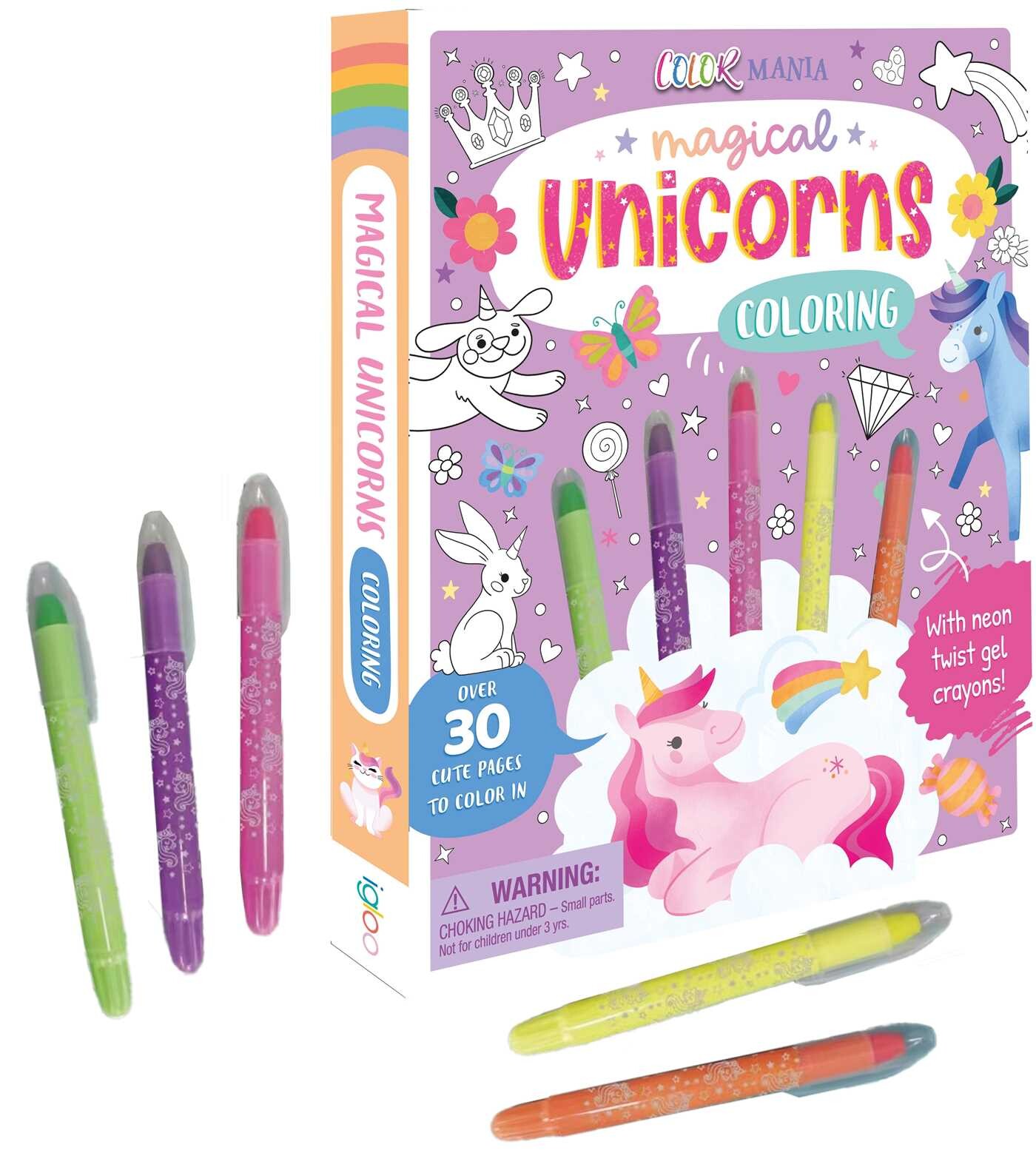 Magical Unicorns Coloring - Book Summary & Video | Official Publisher ...