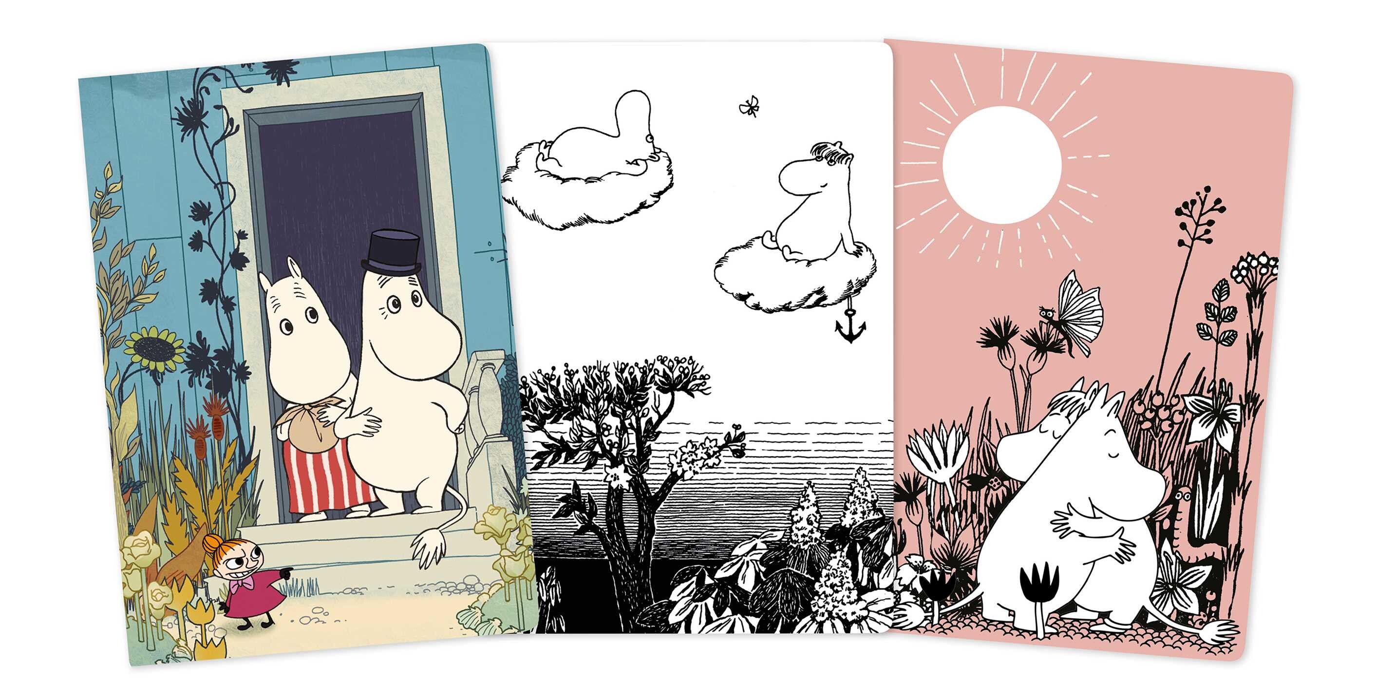 Moomin Set of 3 Midi Notebooks - Book Summary & Video | Official ...