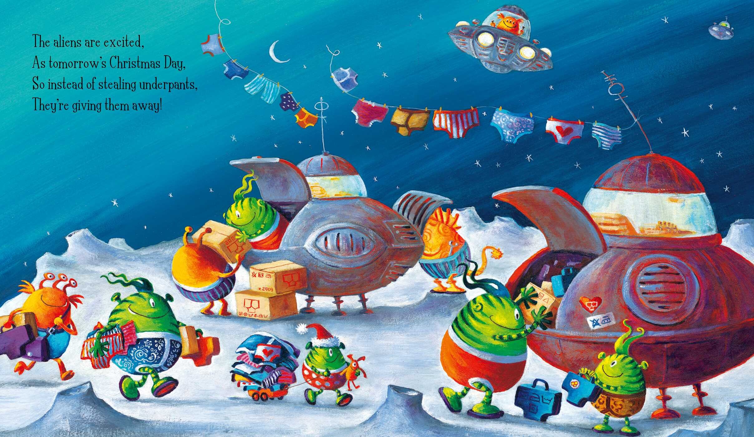 Aliens Love Panta Claus | Book by Claire Freedman, Ben Cort | Official ...
