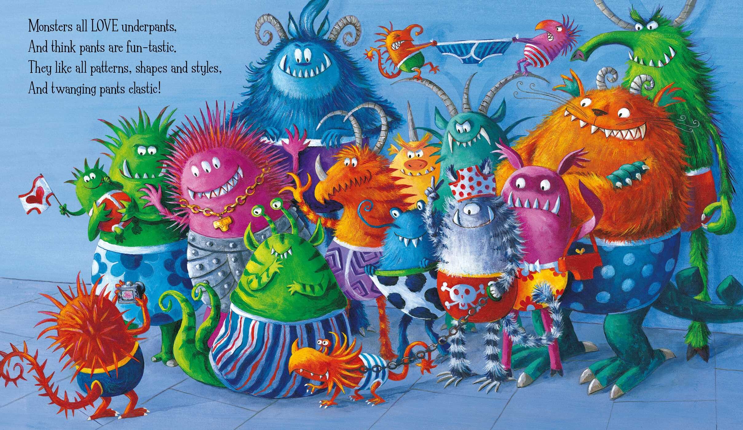 Monsters Love Underpants | Book by Claire Freedman, Ben Cort | Official ...