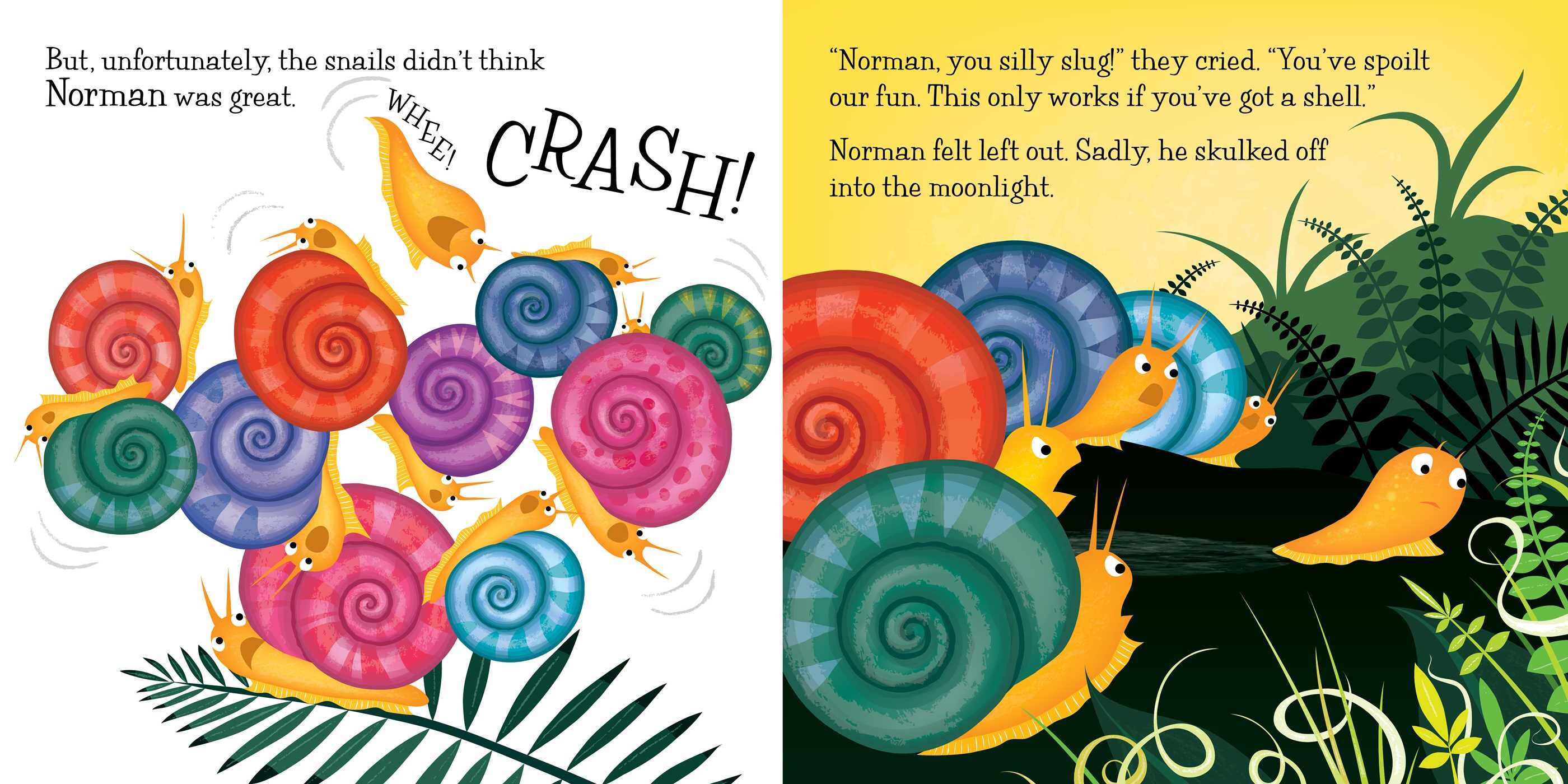 Norman the Slug with a Silly Shell | Book by Sue Hendra, Paul Linnet ...