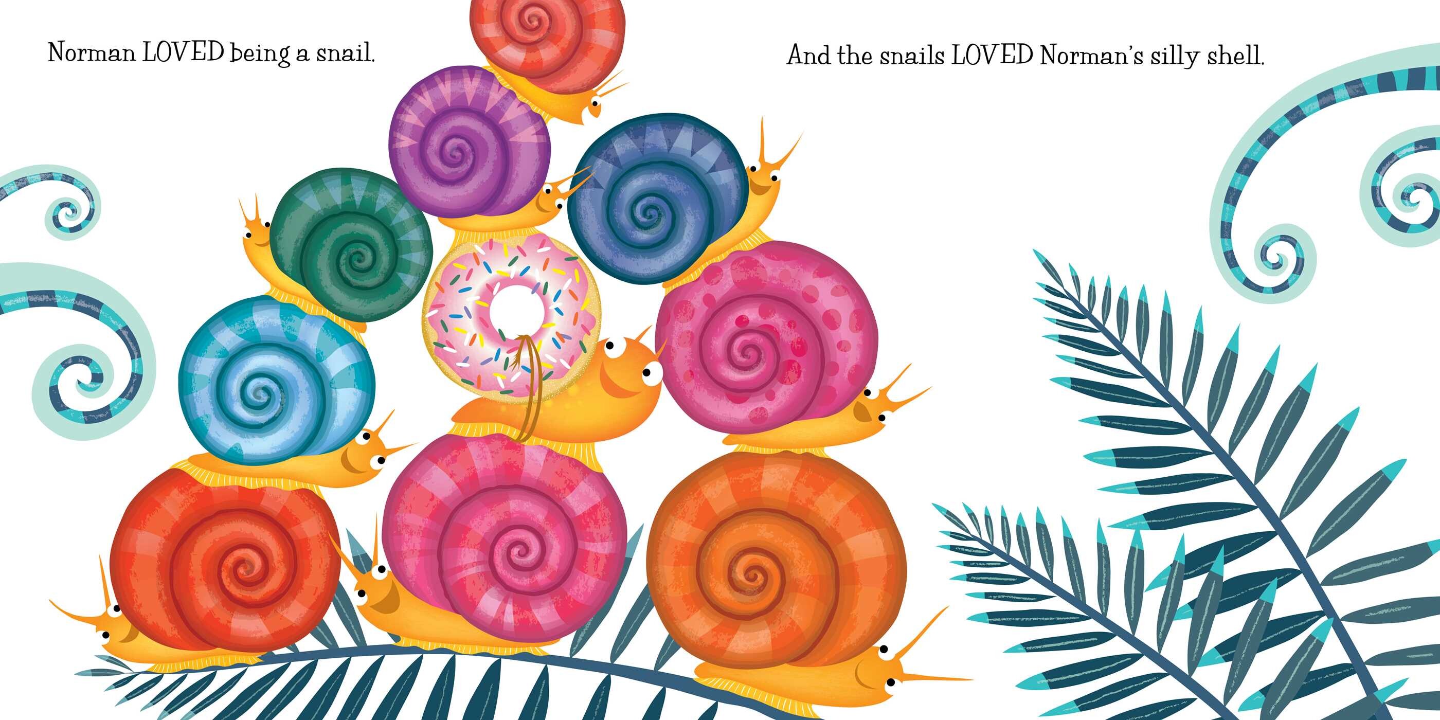 Norman the Slug with a Silly Shell | Book by Sue Hendra, Paul Linnet ...