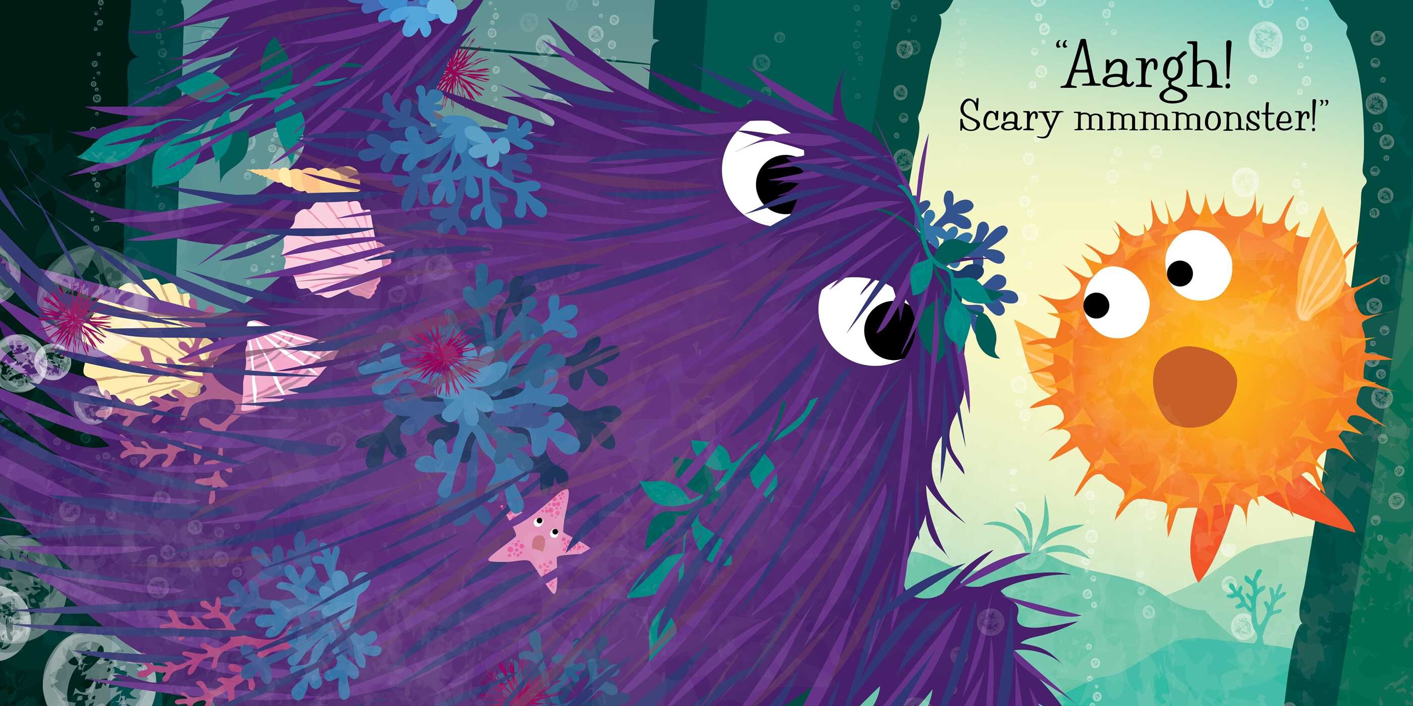 Barry the Fish with Fingers and the Hairy Scary Monster | Book by Sue ...