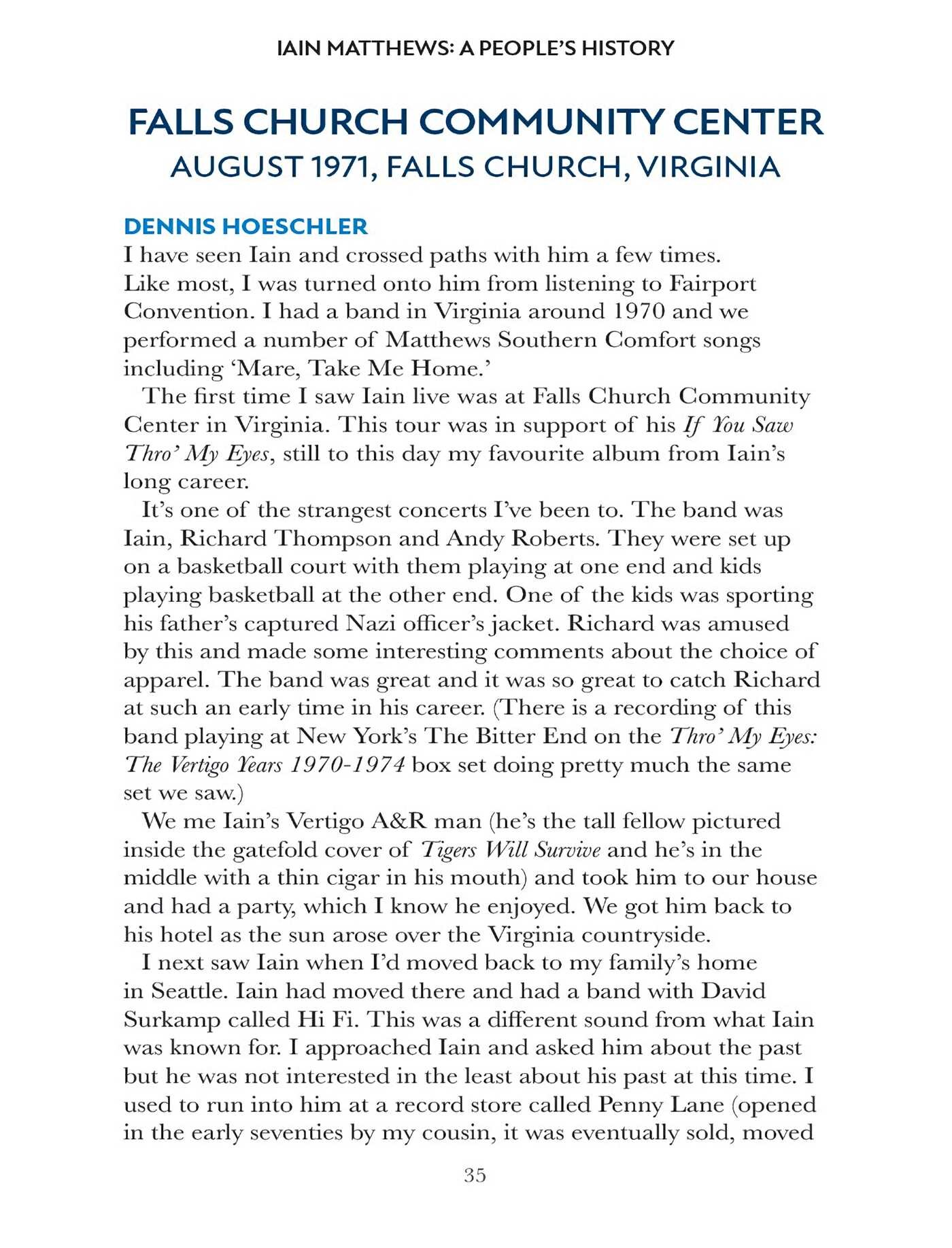 Iain Matthews | Book by Richard Houghton | Official Publisher Page ...