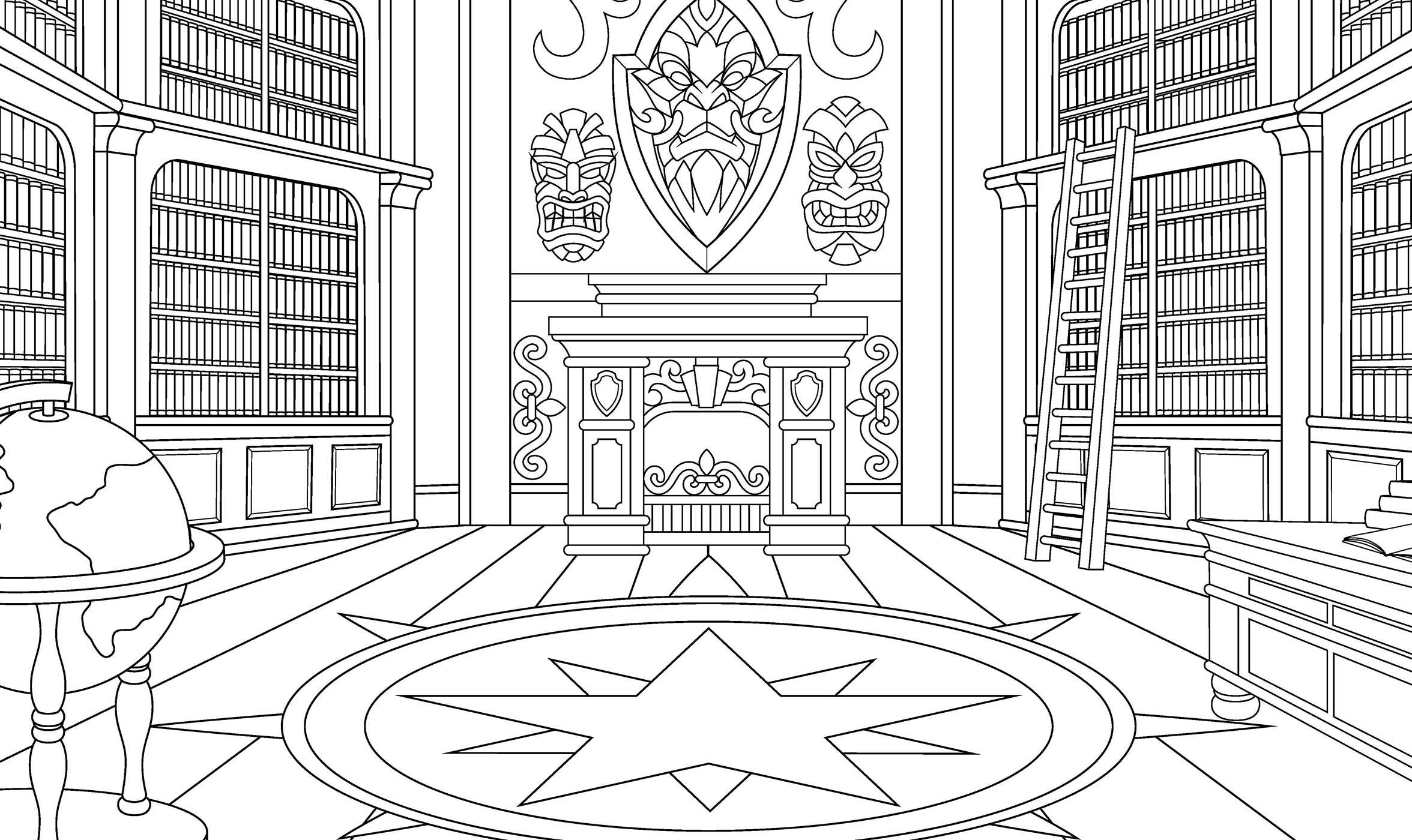Dark Academia Coloring Book | Book by Rockpool Publishing | Official ...