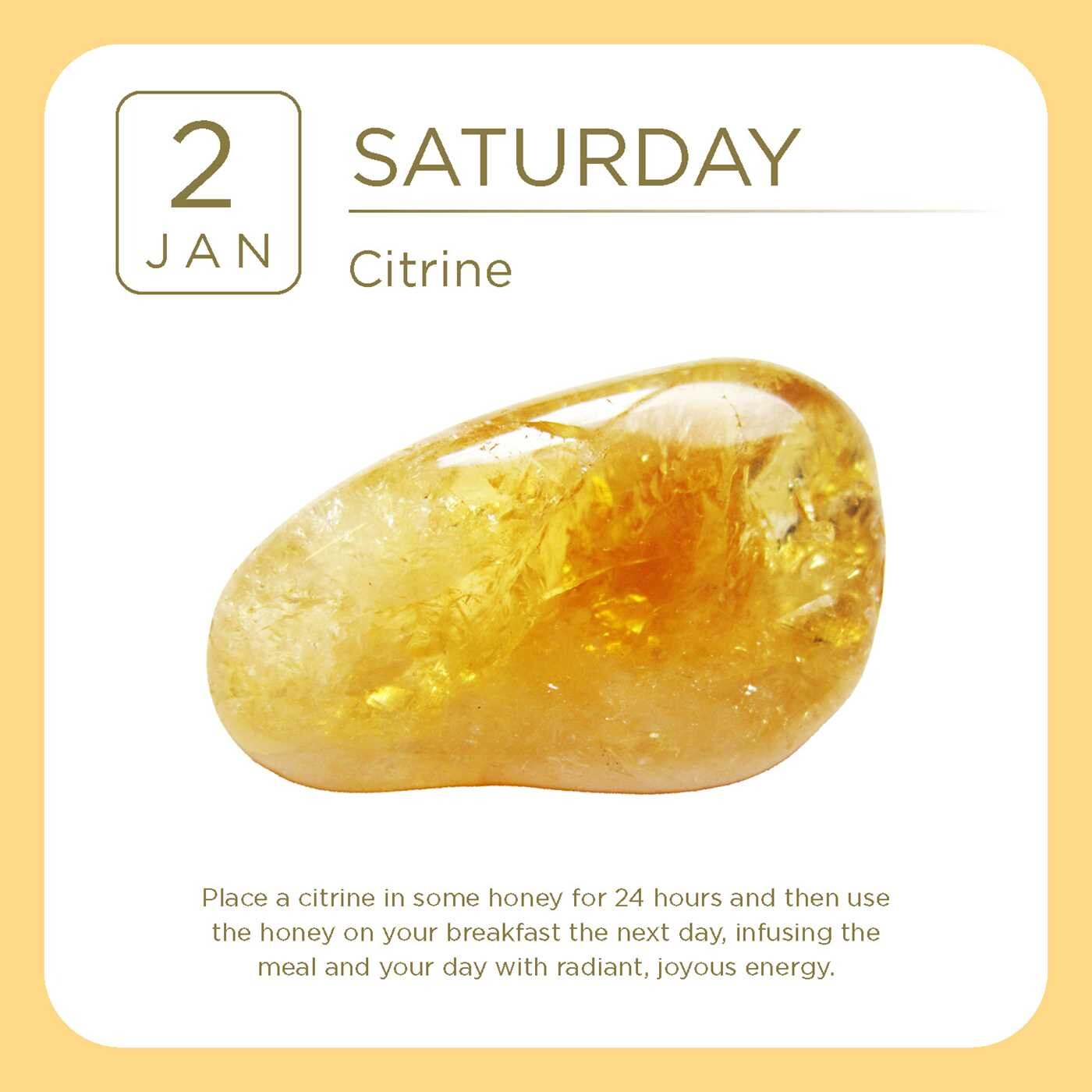 2027 Crystal Day-to-Day Calendar - Book Summary & Video | Official ...