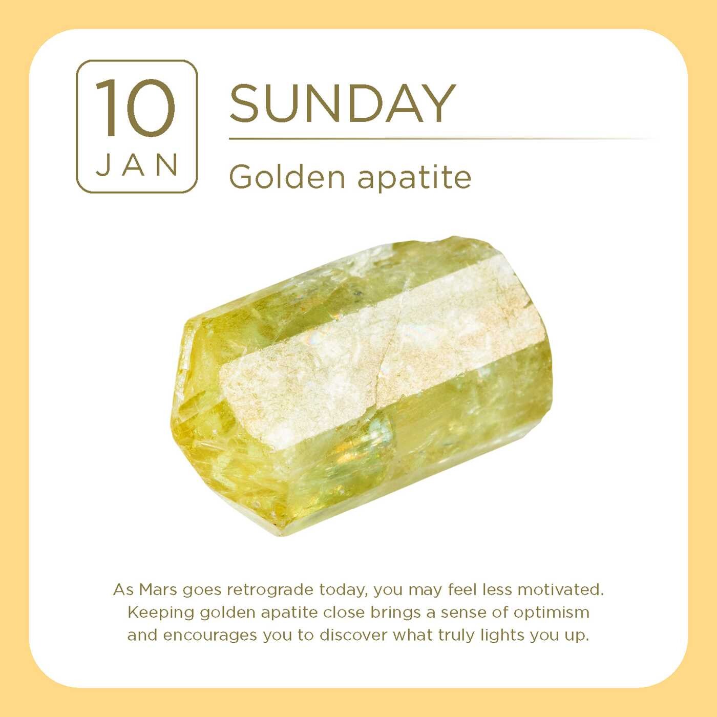 2027 Crystal Day-to-Day Calendar - Book Summary & Video | Official ...