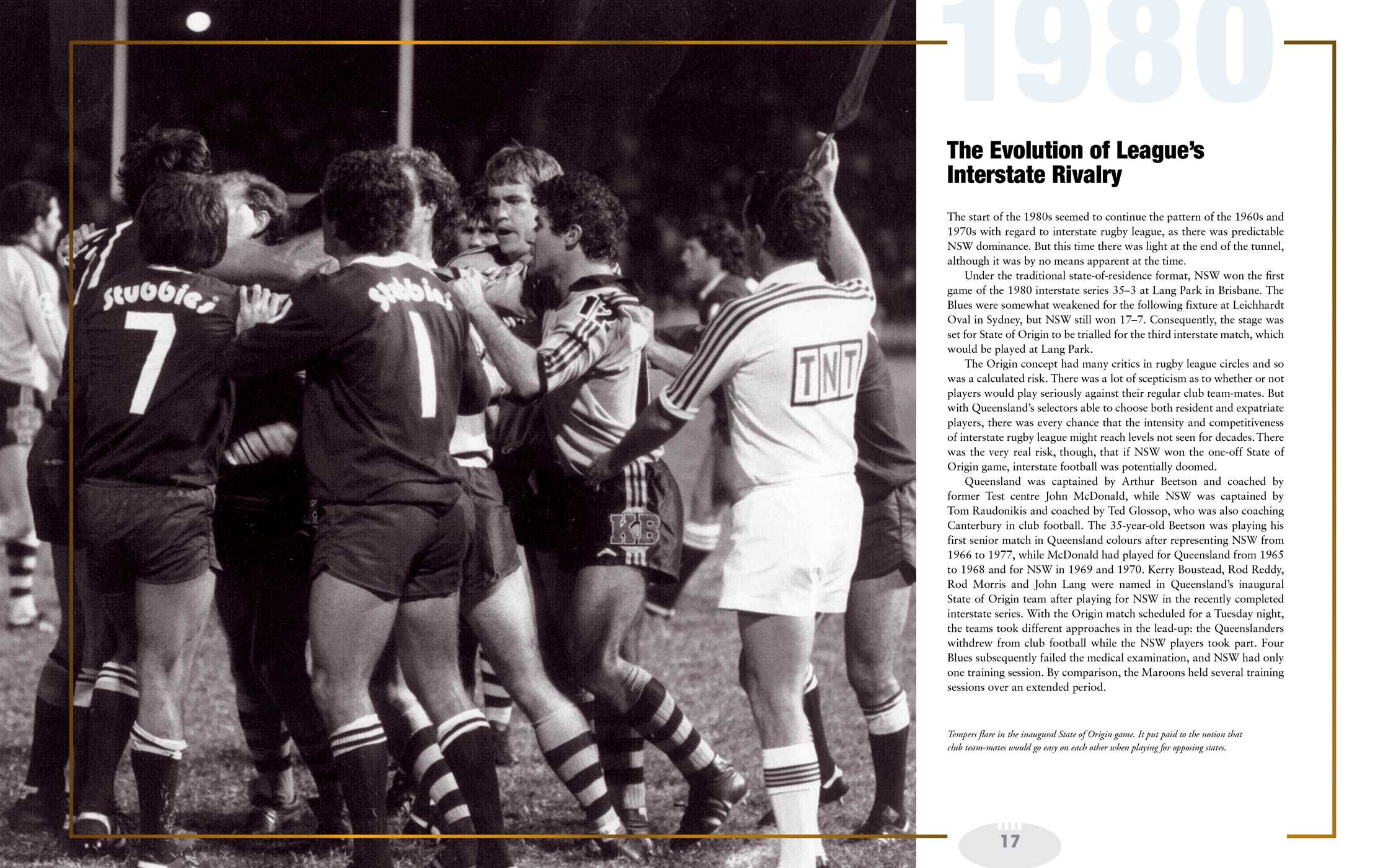 State of Origin 45 Years | Book by Liam Hauser | Official Publisher ...